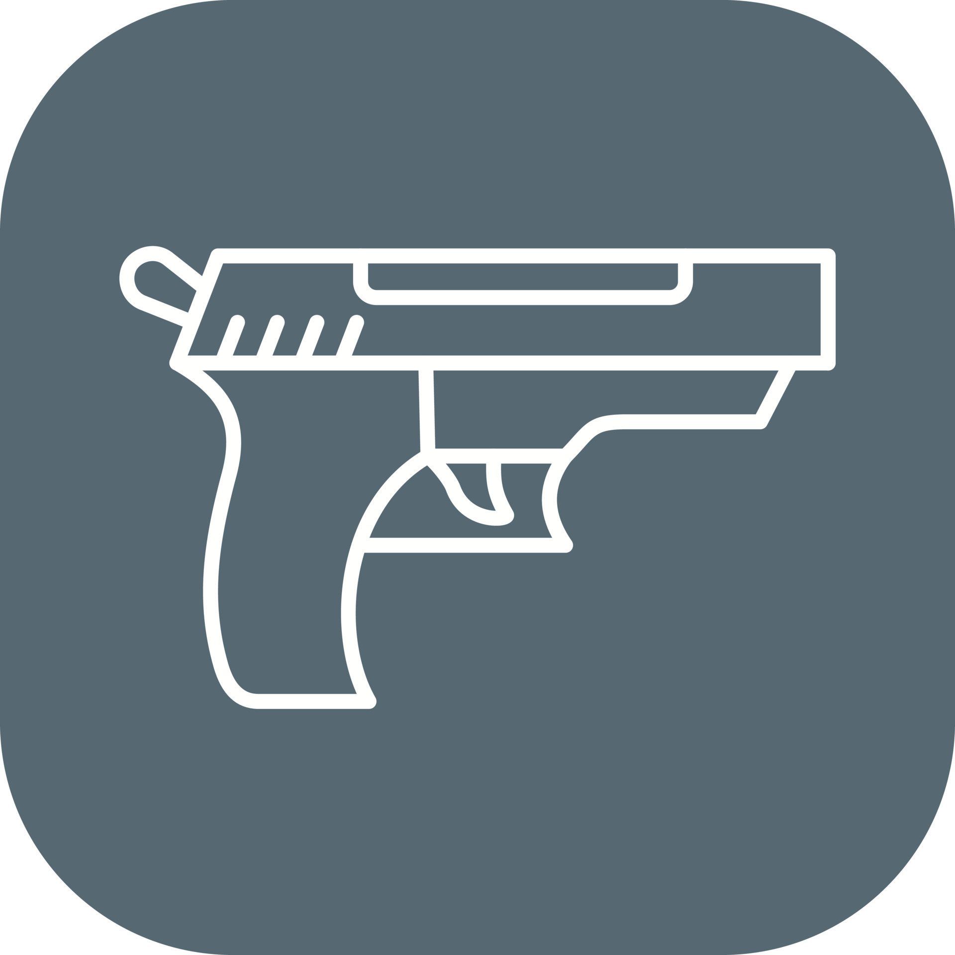 Gun Vector Icon 18824601 Vector Art At Vecteezy