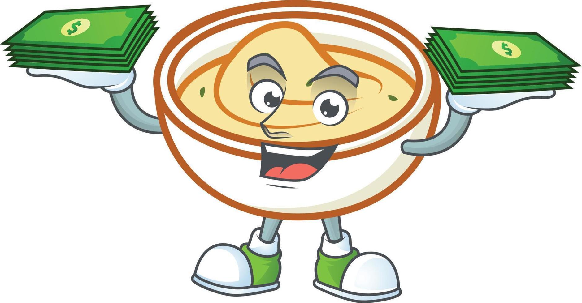 Mashed Potatoes Vector 18824996 Vector Art At Vecteezy