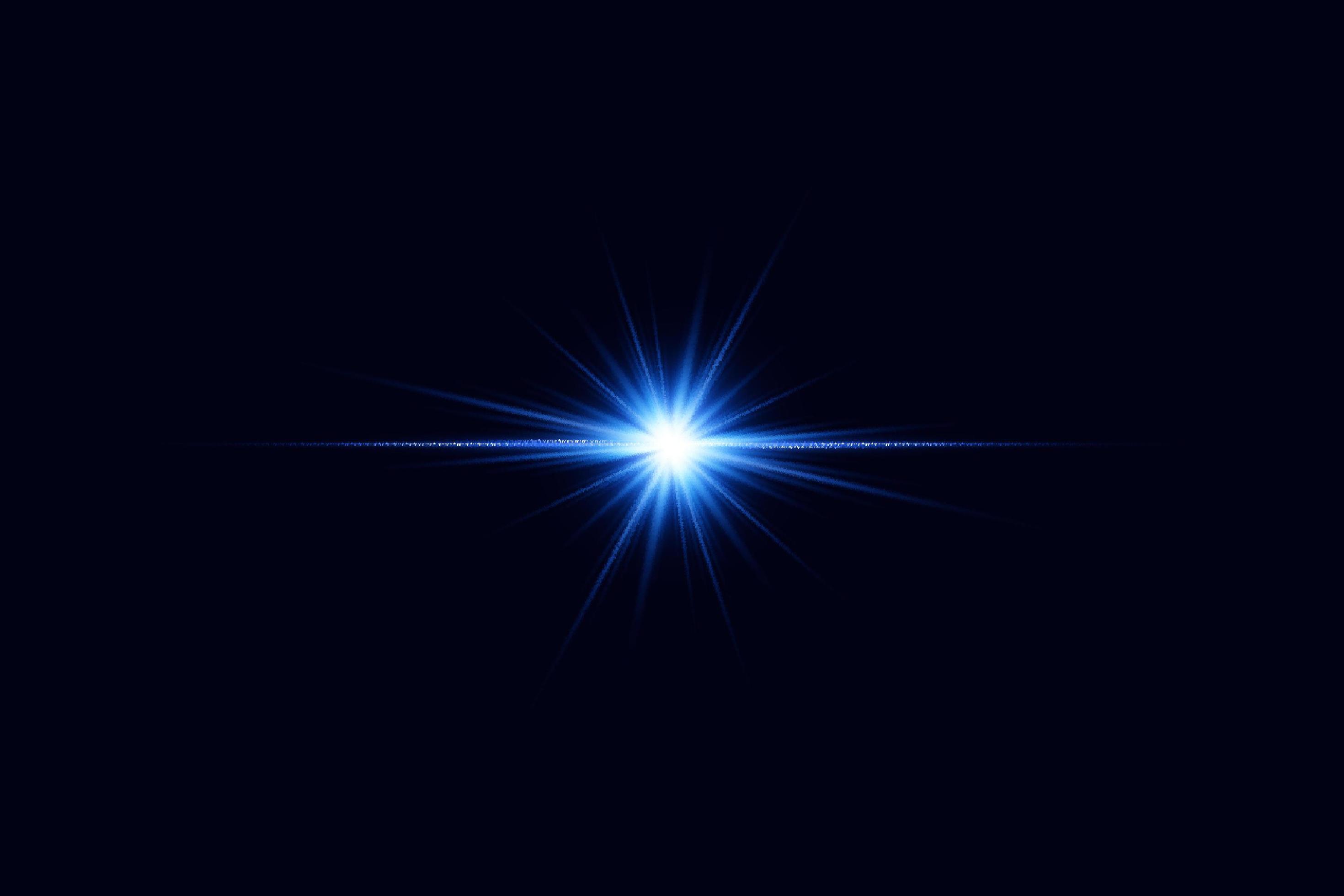Light flares set isolated on transparent background. Lens flares, bokeh, sparkles, meteors ...