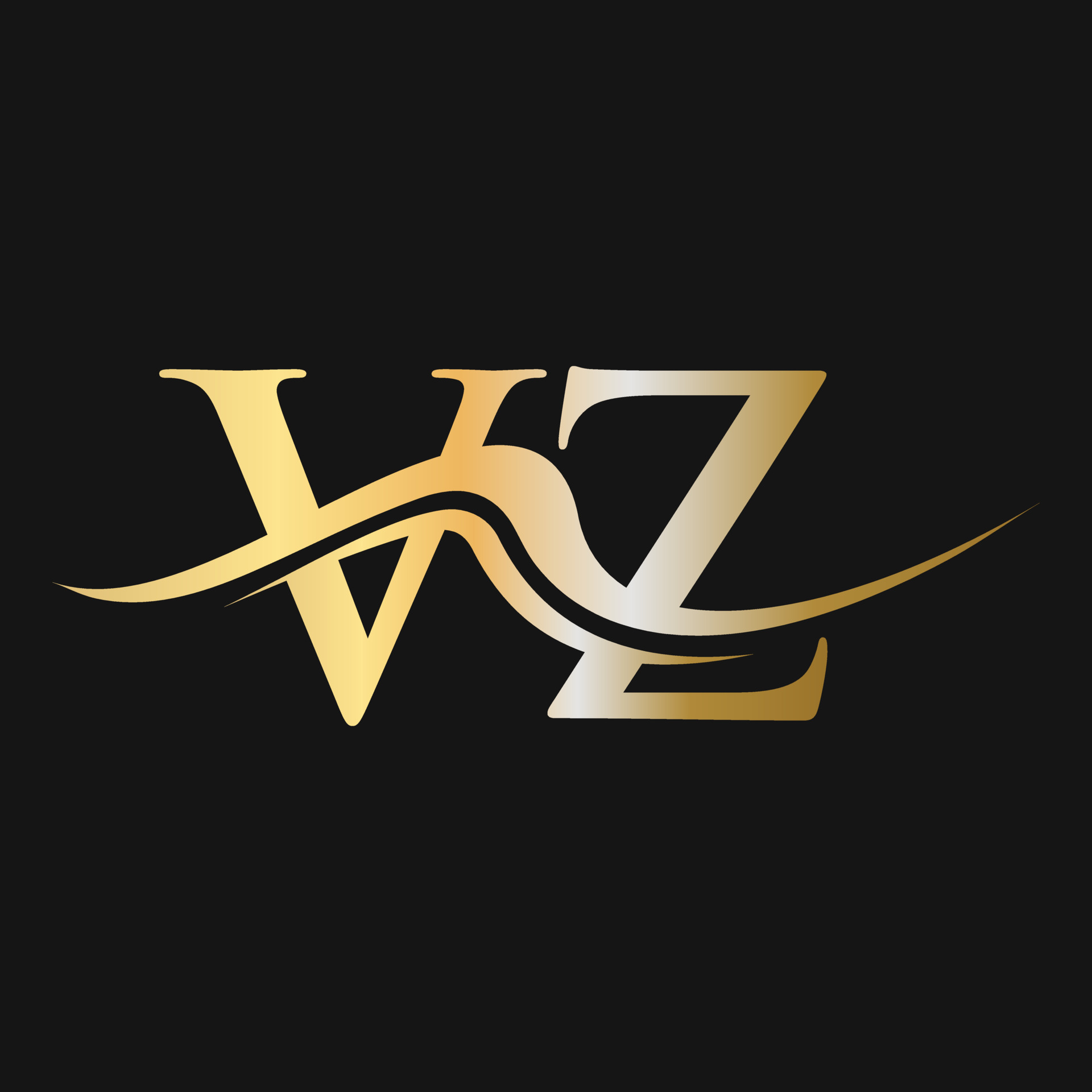 Letter VZ Logo Design Template Monogram Business And Company Logotype 18833385 Vector Art at ...