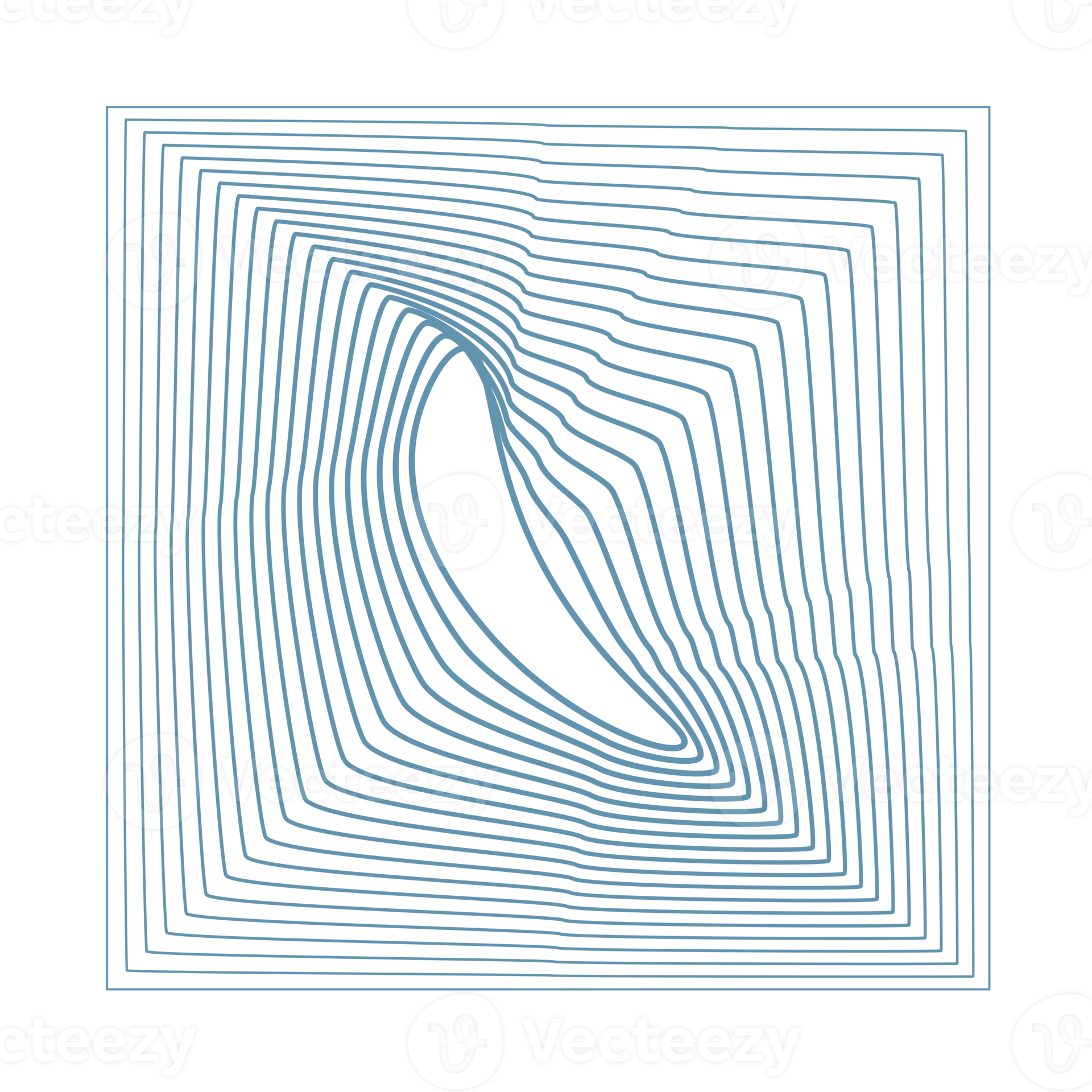 Beautiful curved lines pattern blended together. 18837450 PNG