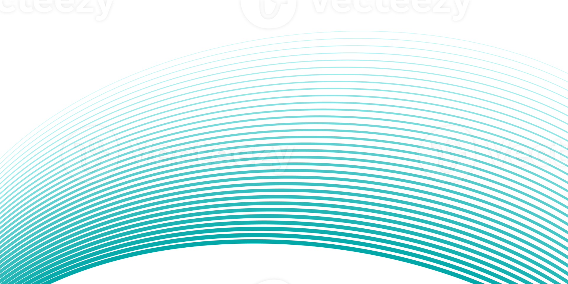 Wave lines smooth flowing dynamic green gradient isolated on ...