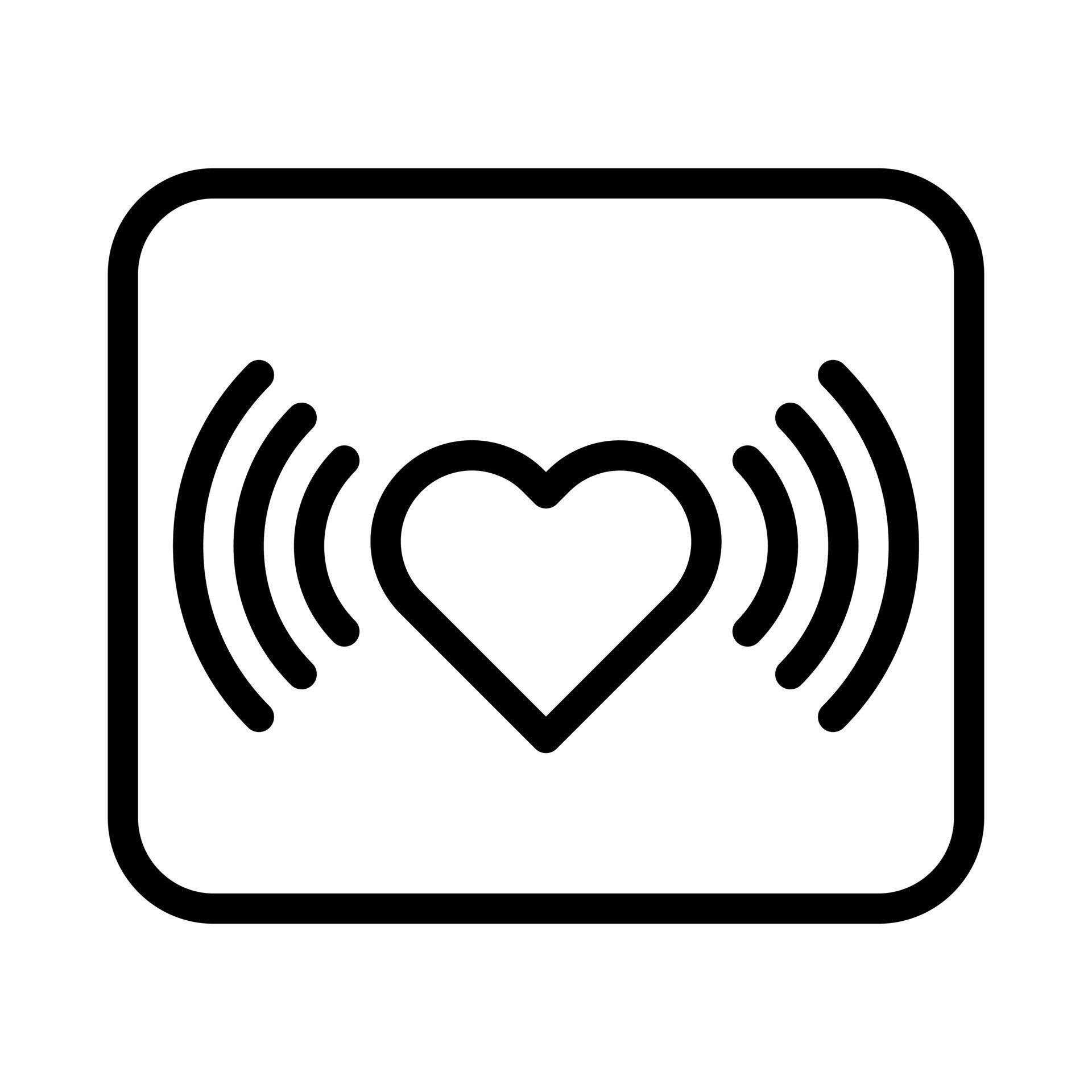 Signal Icon Outline Style Valentine Illustration Vector Element And