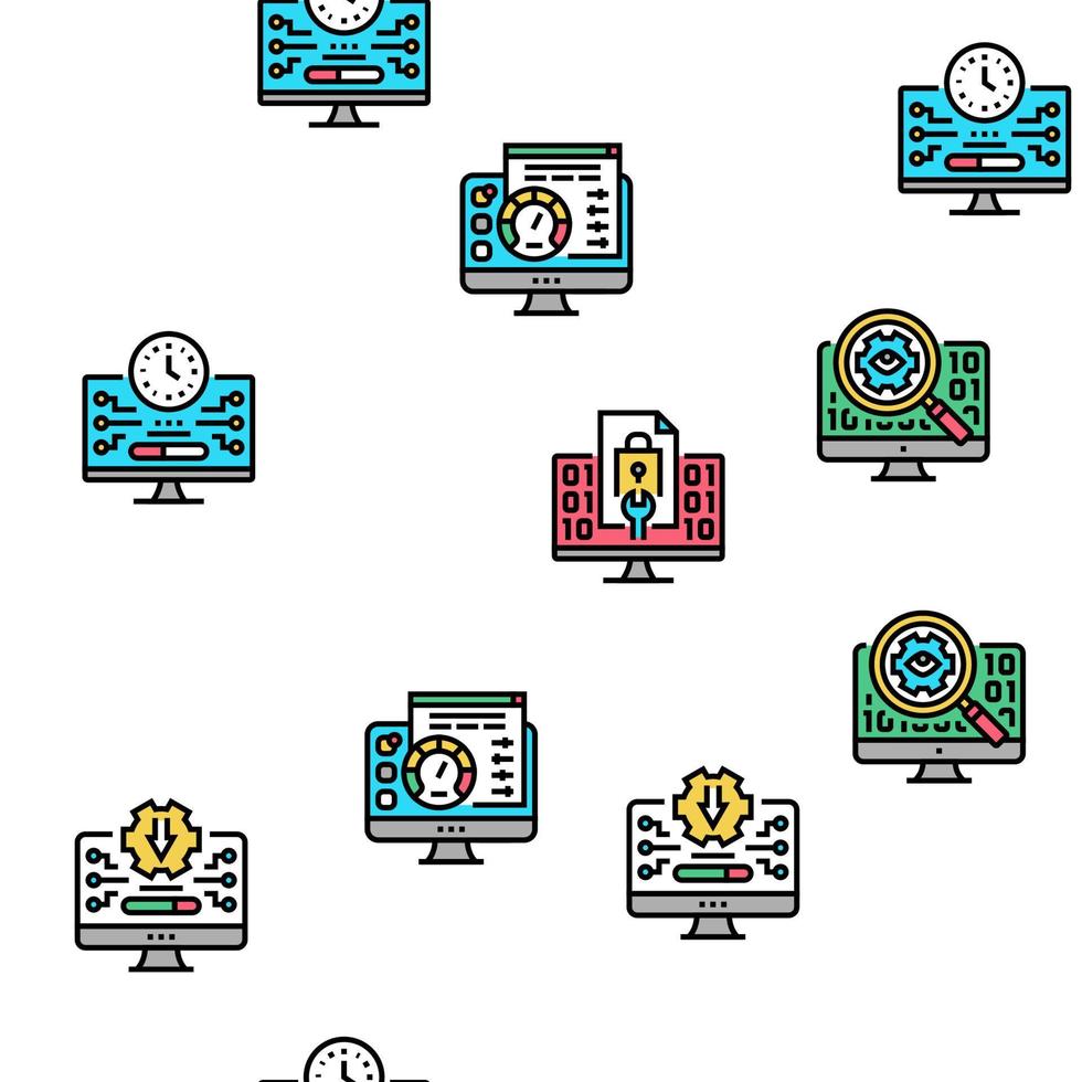 Software Program Development Vector Seamless Pattern 18856142 Vector ... Software Program Development Vector Seamless Pattern 18856142 Vector ...