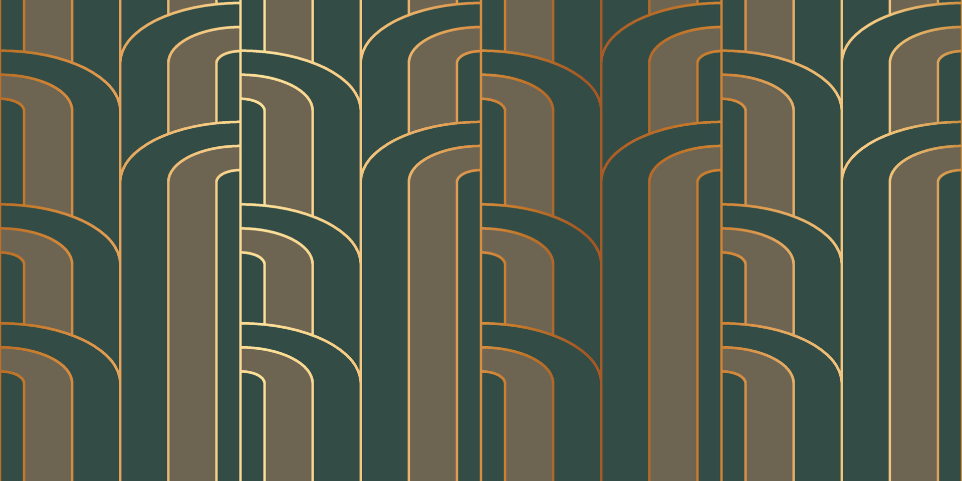 Luxury Art Deco Seamless Pattern Background Vector Abstract Elegant