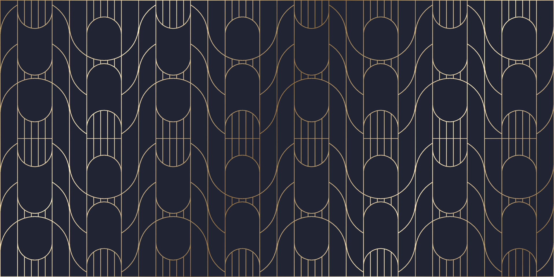 Luxury Art Deco Seamless Pattern Background Vector Abstract Elegant