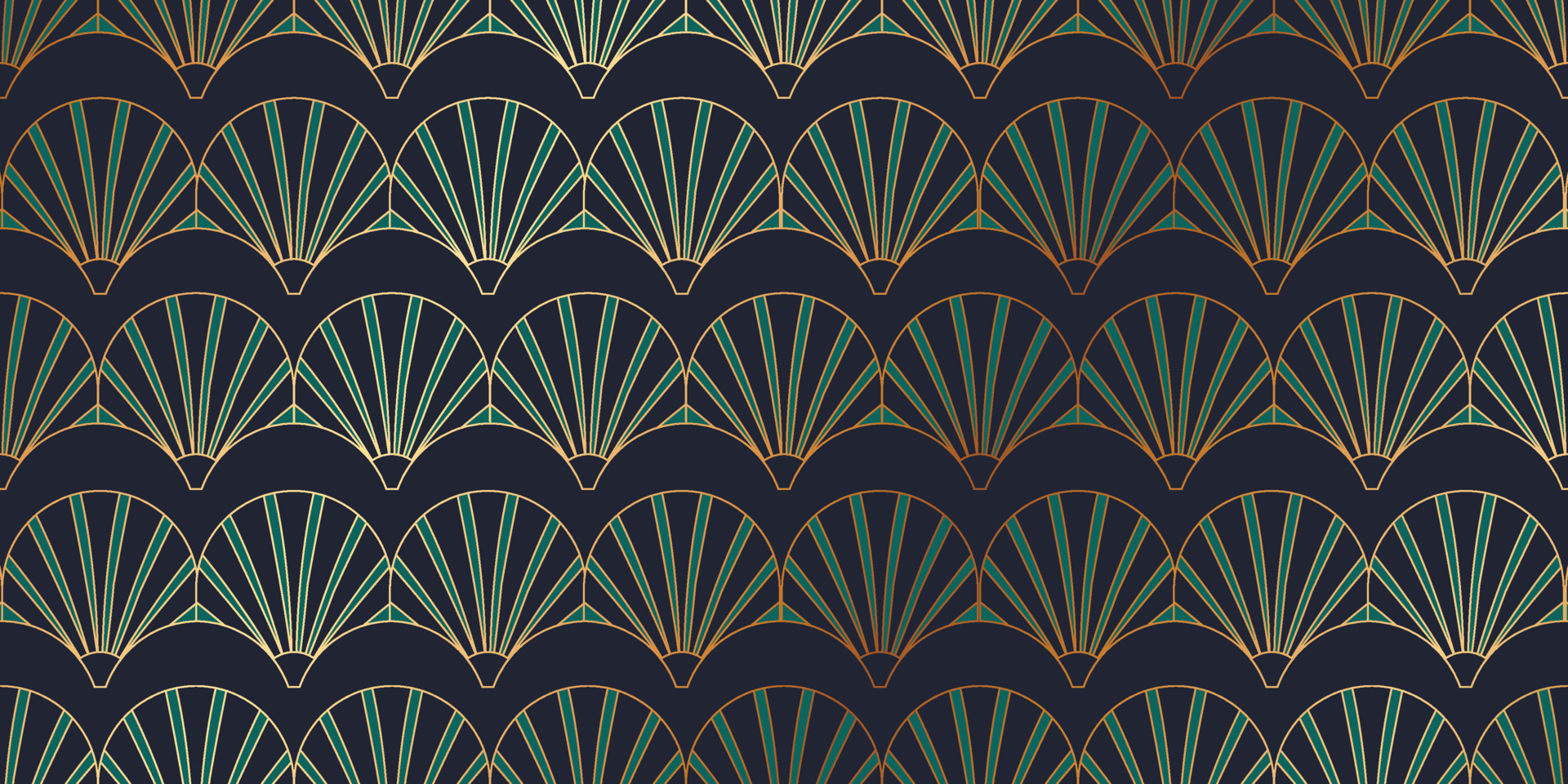Luxury Art Deco Seamless Pattern Background Vector Abstract Elegant