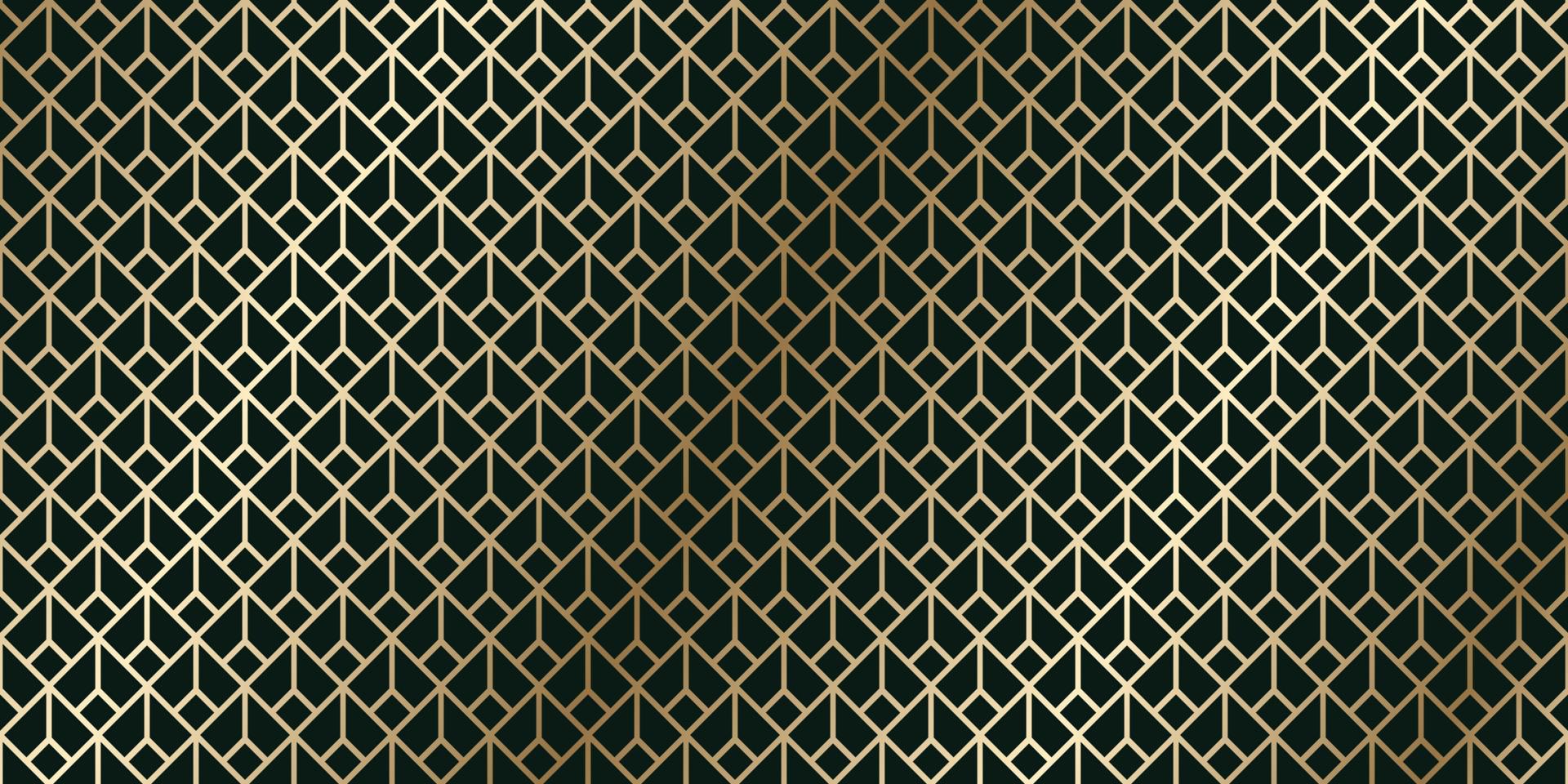 Luxury Art Deco Seamless Pattern Background Vector Abstract Elegant