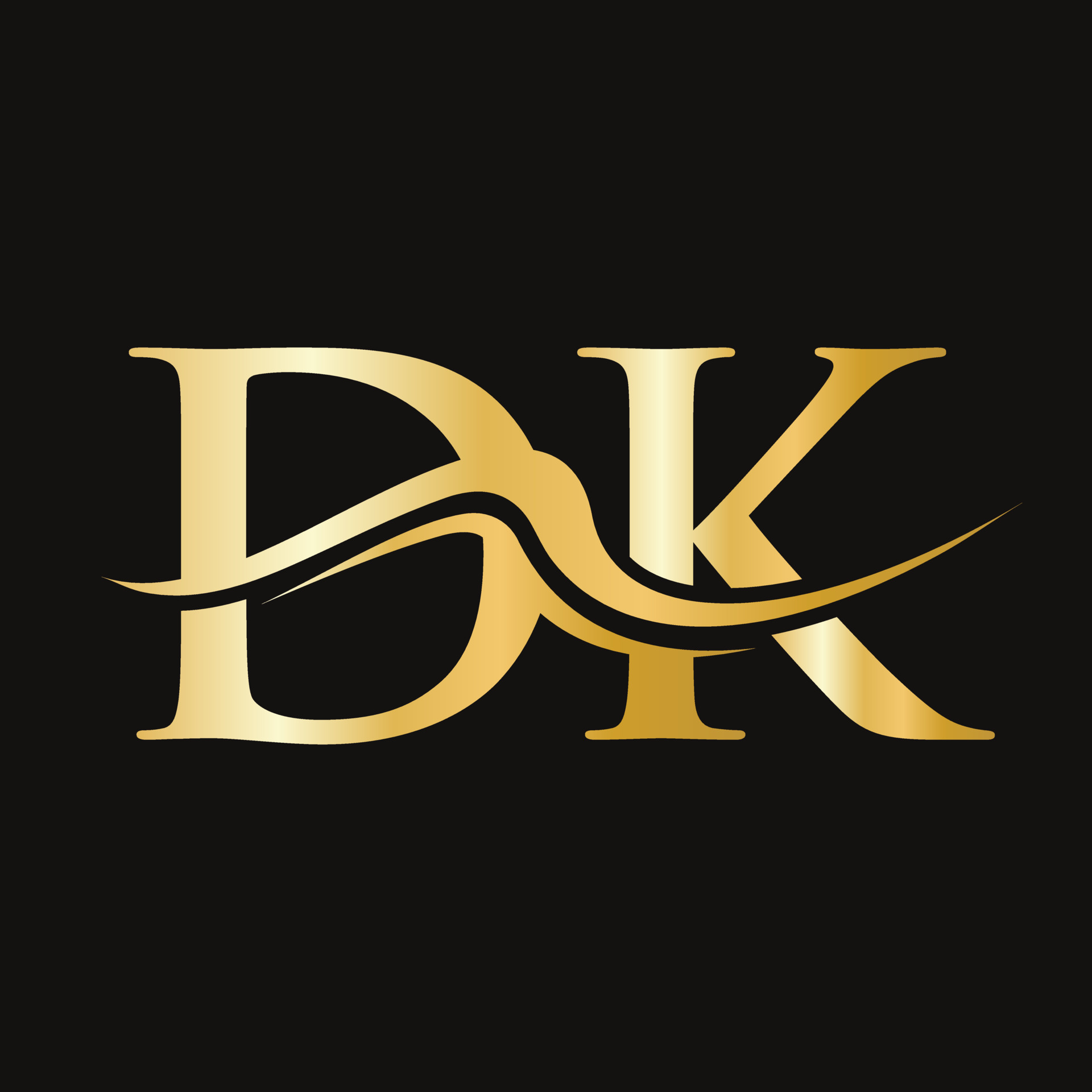 Letter DK Logo Design Monogram Business And Company Logotype 18861928 Vector Art at Vecteezy