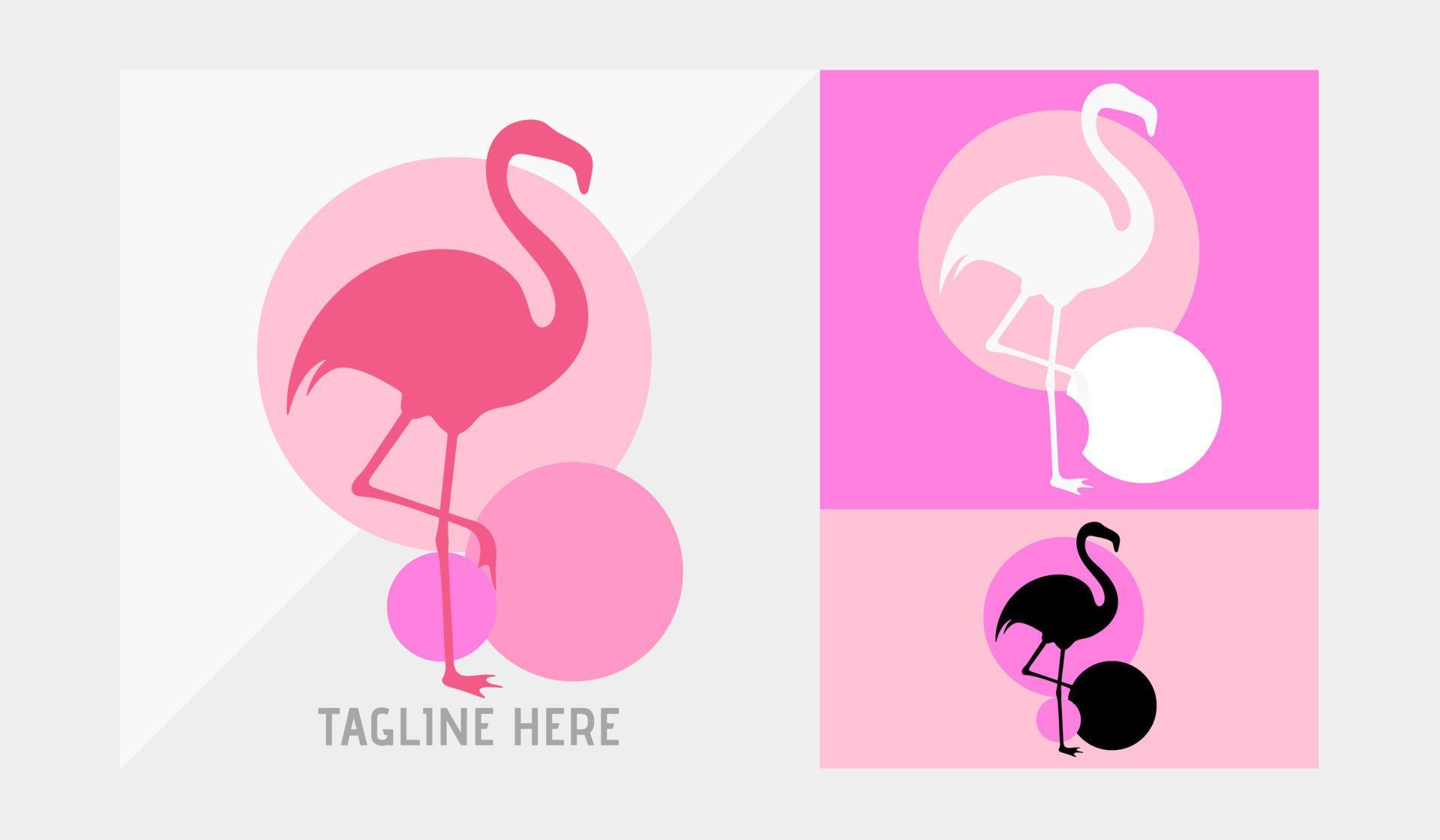 Flamingo Logo Vector Design Creative Logos Design Concept 18862926