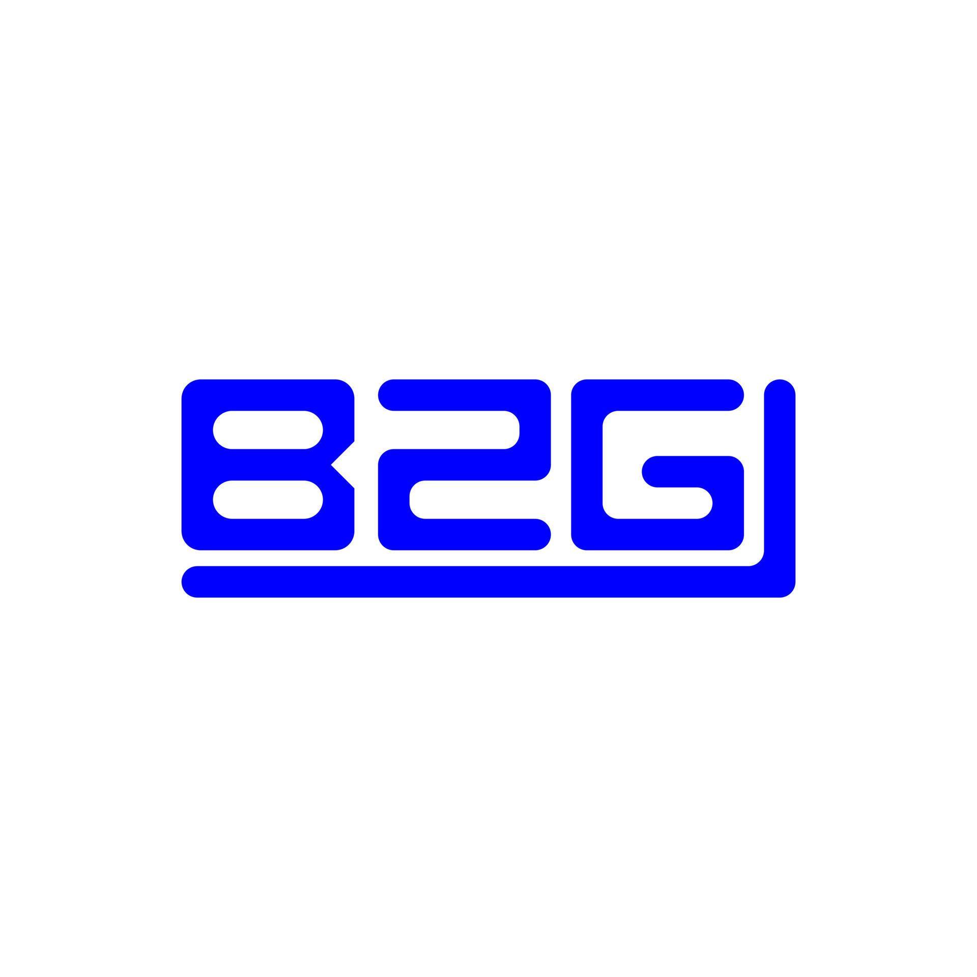 BZG letter logo creative design with vector graphic, BZG simple and ...