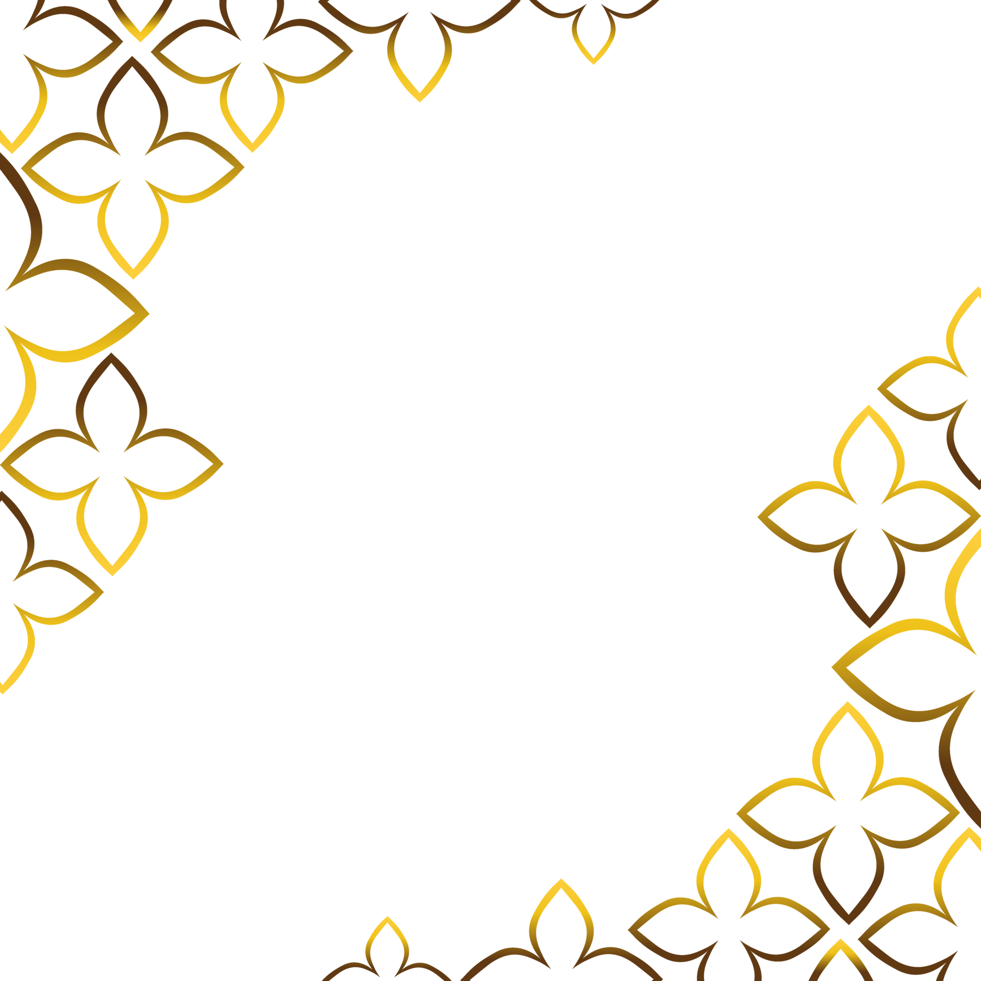 Free Abstract Black Background With Golden Floral Ornament 18867336