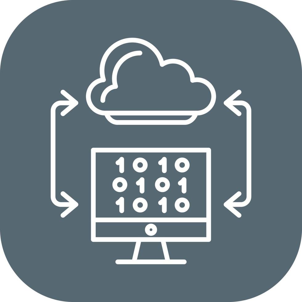 Cloud Coding Vector Icon 18872880 Vector Art at Vecteezy
