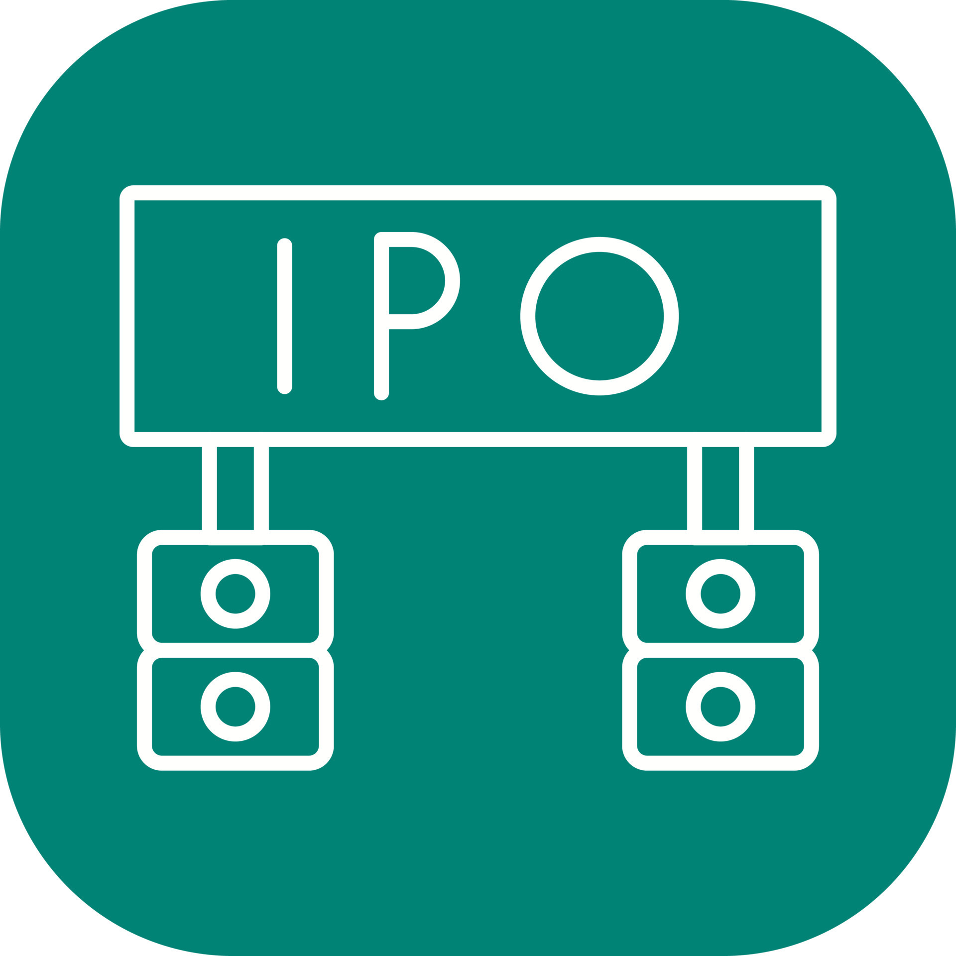 Ipo Vector Icon 18873280 Vector Art at Vecteezy