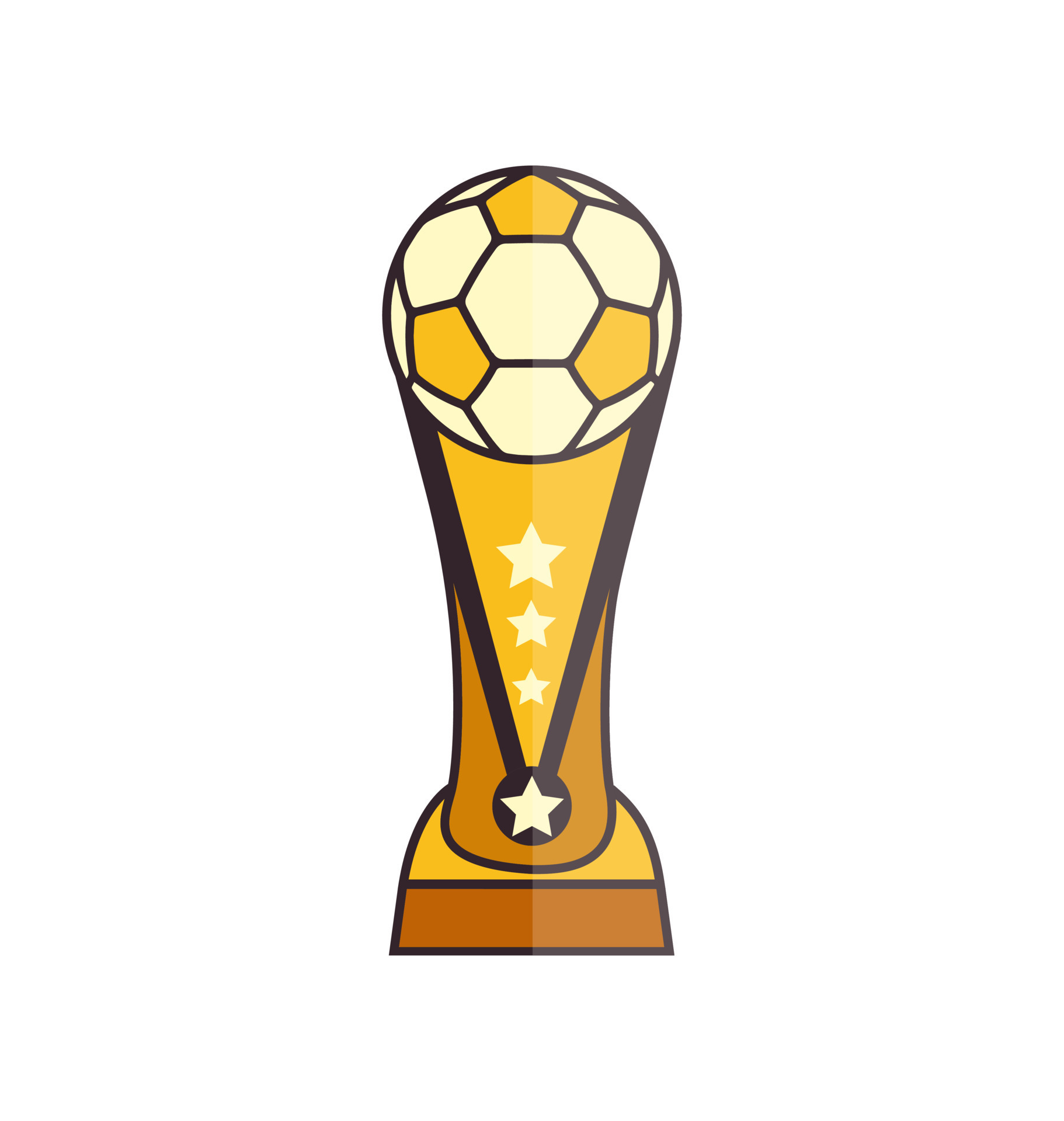 Colorful Award Trophies 2D Illustrations Vector Minimalist Hi-Quality ... Colorful Award Trophies 2D Illustrations Vector Minimalist Hi-Quality ...