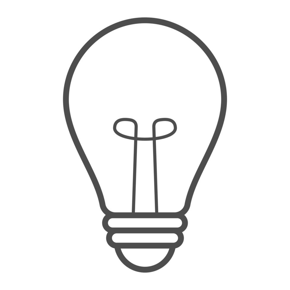 Free Light bulb icon line transparent background 18874647 PNG with ... Free Light bulb icon line transparent background 18874647 PNG with ...