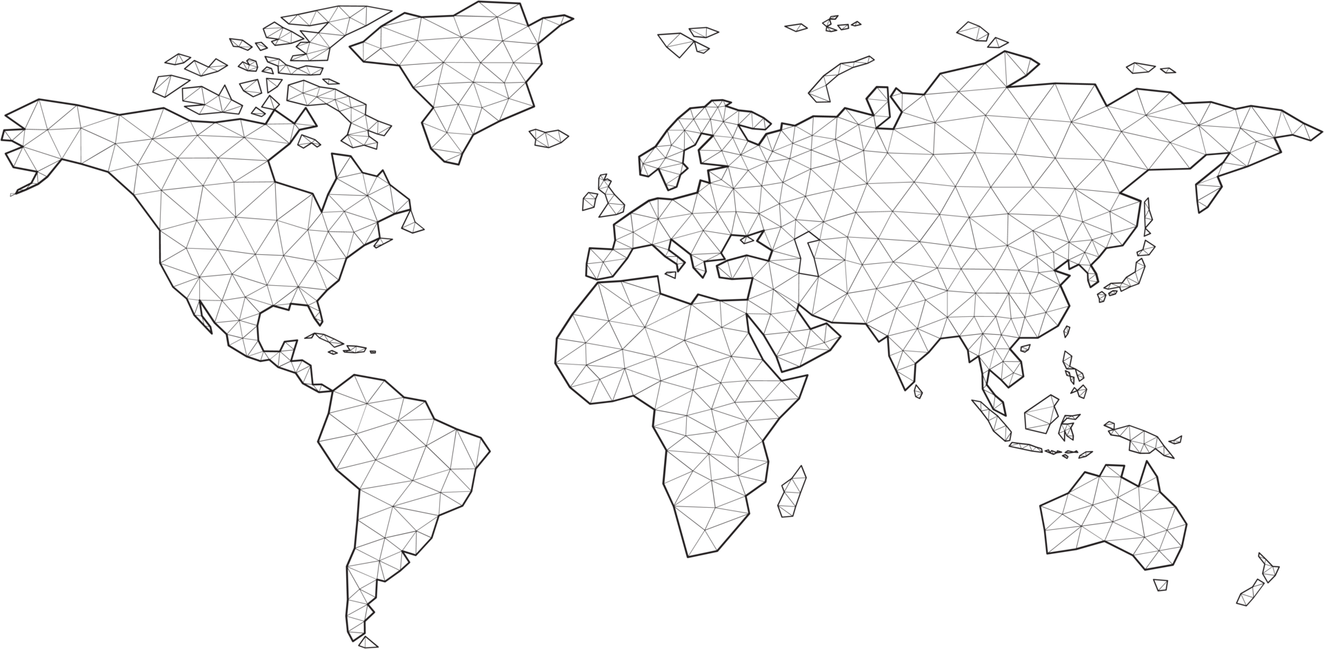 polygonal world map. 18876563 PNG polygonal world map. 18876563 PNG