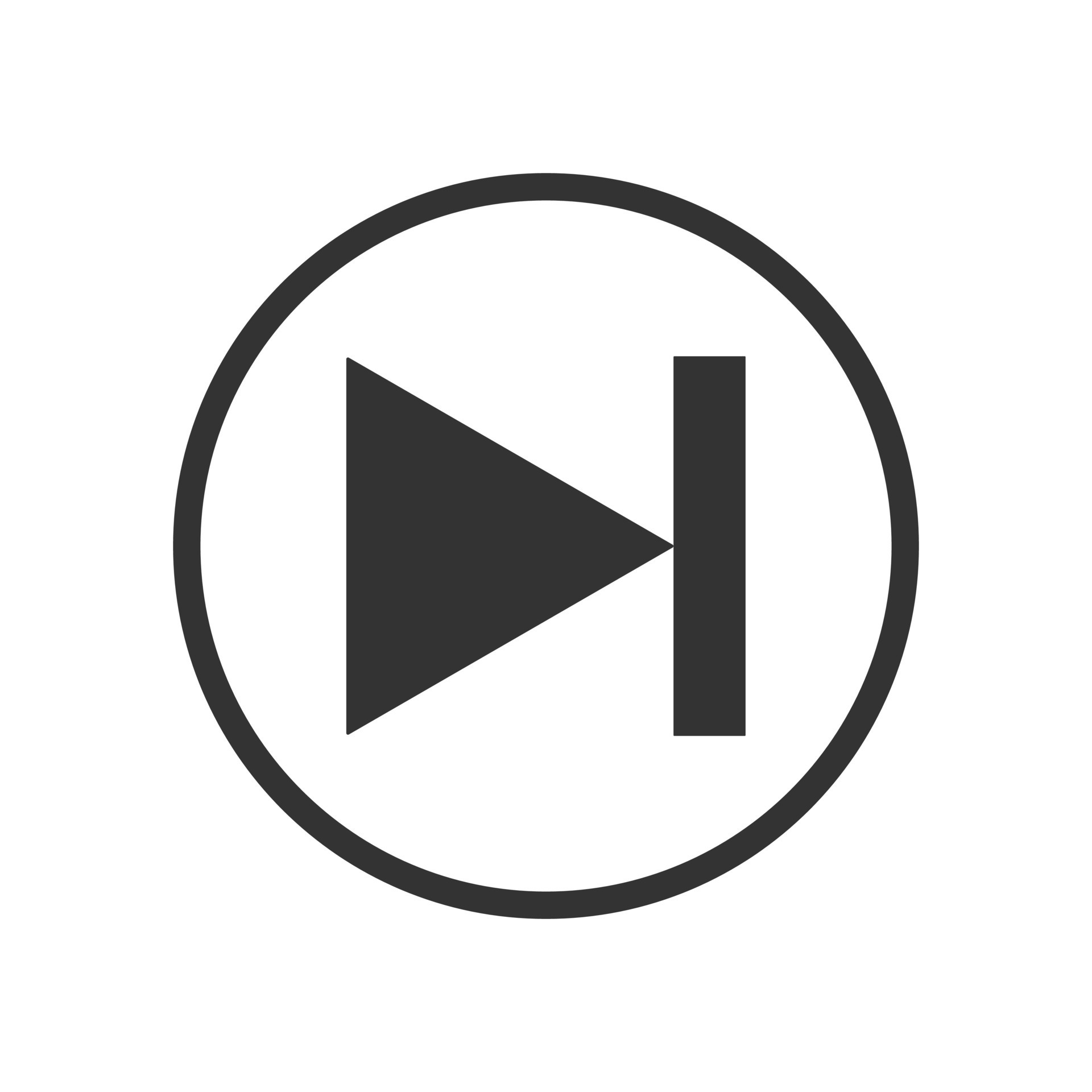 Fast Forward Button Icon Element Of Audio Player Interface Playback Symbol 18878160 Vector Art