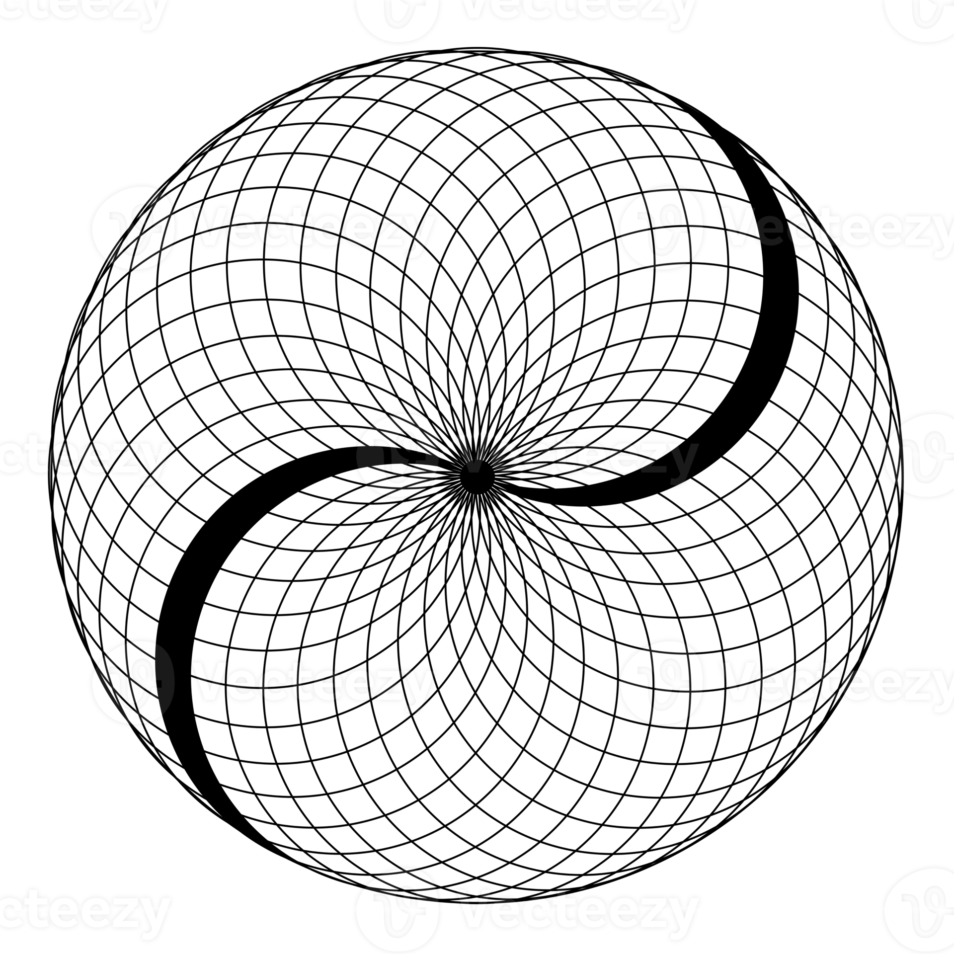 The abstract black circles stack. 18880572 PNG The abstract black circles stack. 18880572 PNG