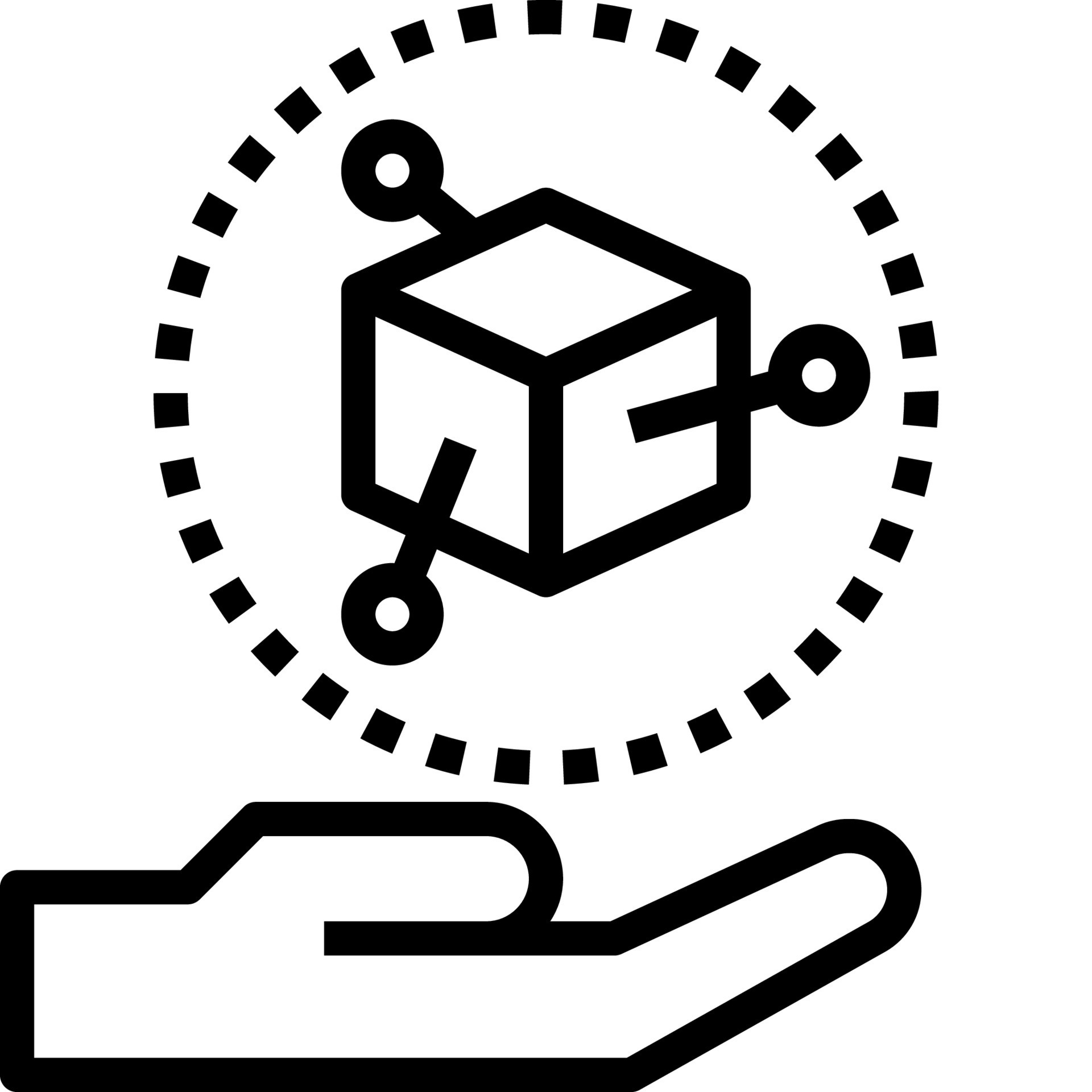 simulation modern line style icon 18882098 Vector Art at Vecteezy