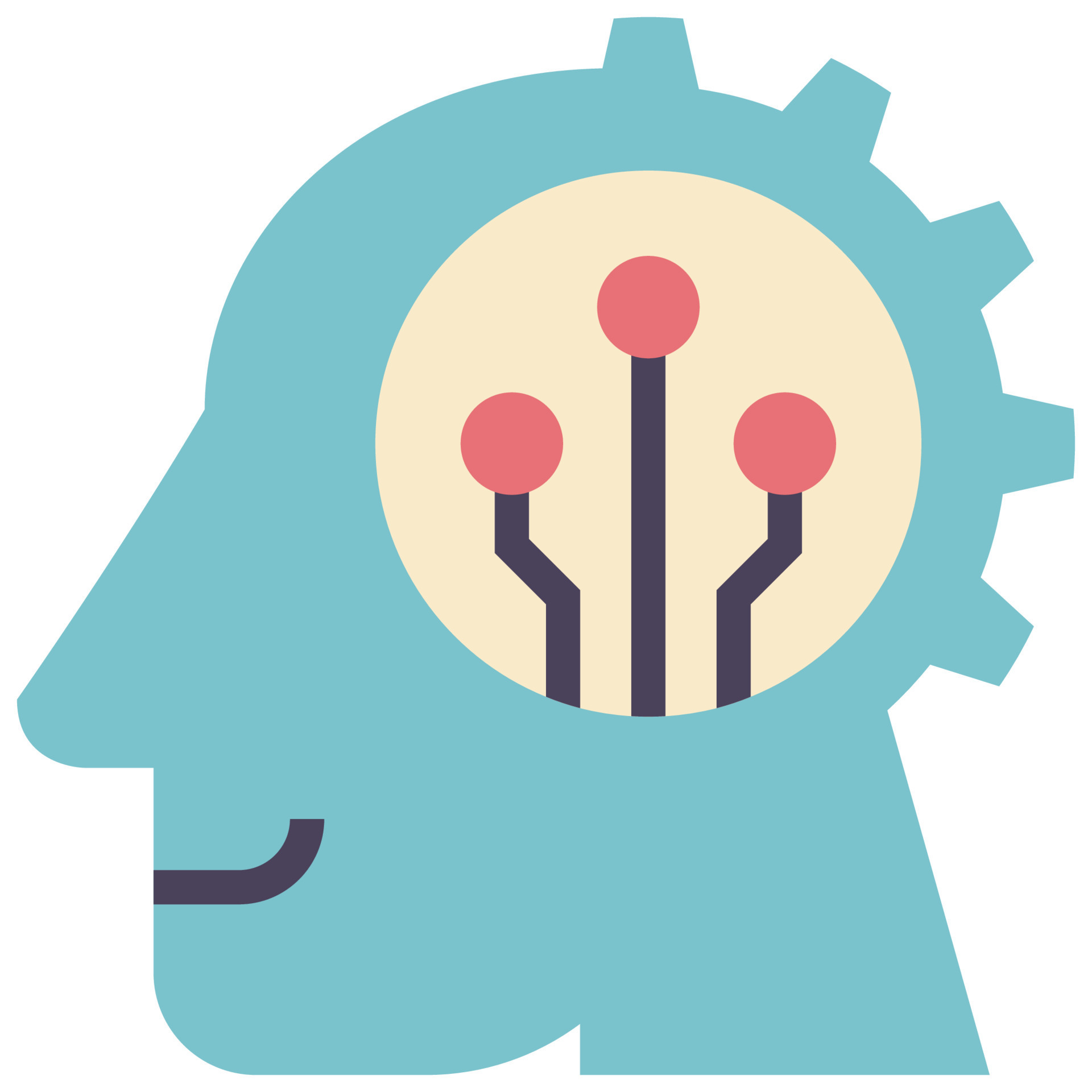 machine flat style icon 18882181 Vector Art at Vecteezy