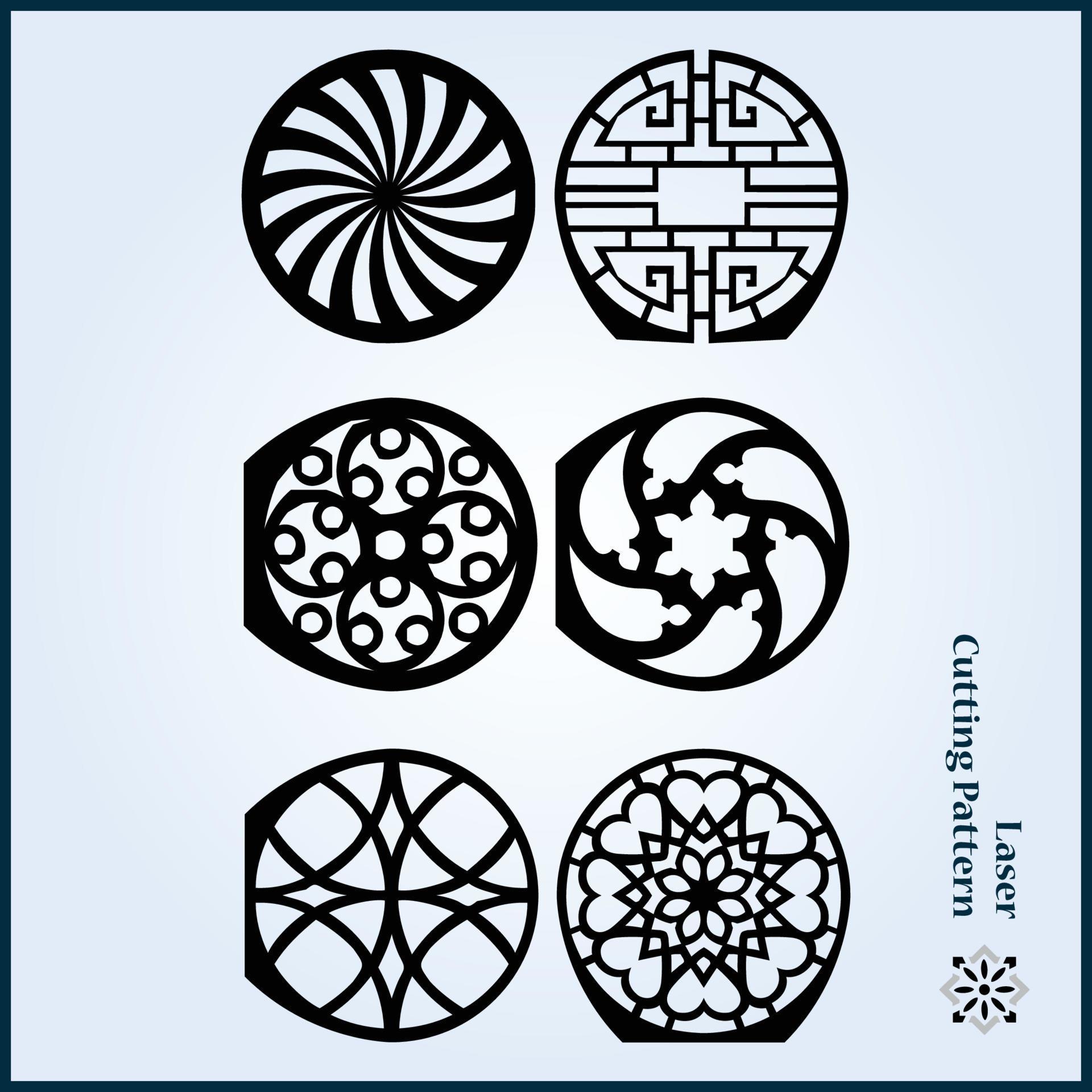Laser And CNC Decorative Laser Cut Panels Template 18884788 Vector Art ... Laser And CNC Decorative Laser Cut Panels Template 18884788 Vector Art ...