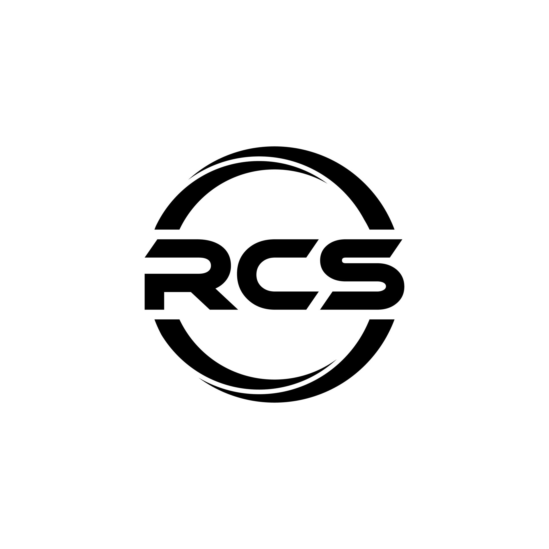 RCS letter logo design in illustration. Vector logo, calligraphy ... RCS letter logo design in illustration. Vector logo, calligraphy ...