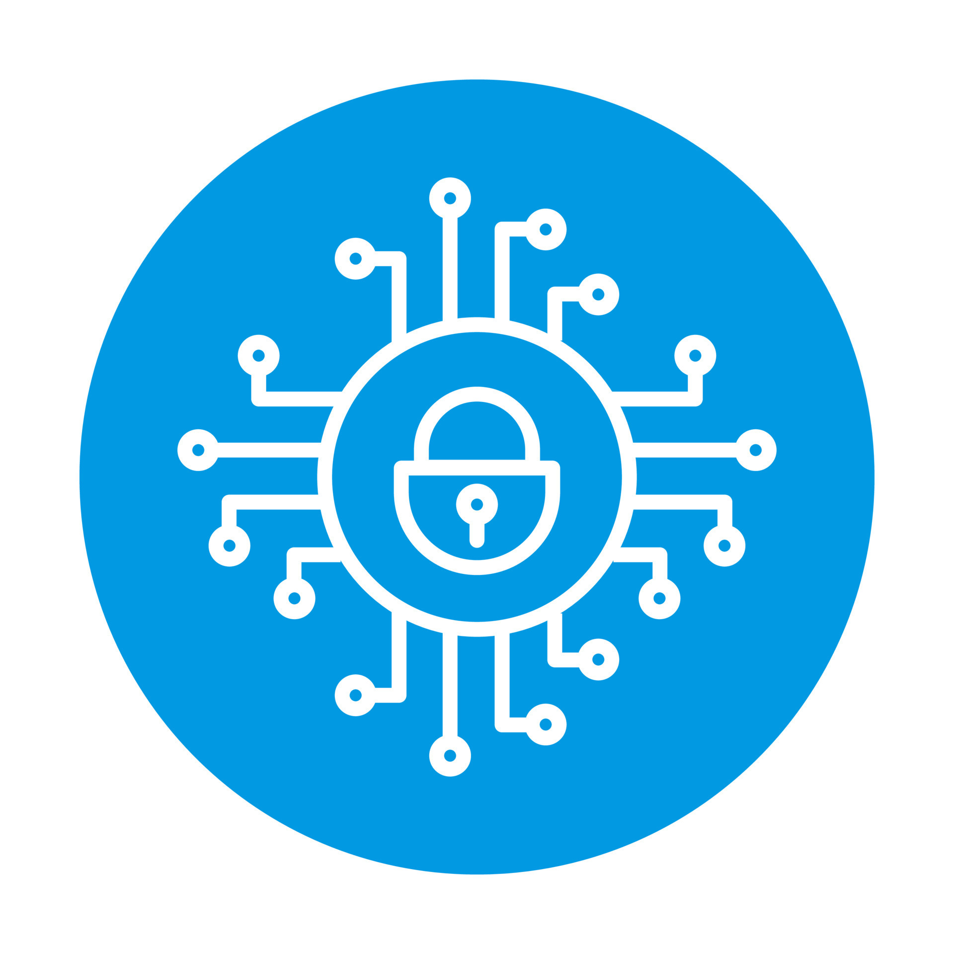 Cyber security icon vector. Security logo Artificial Intelligence ...