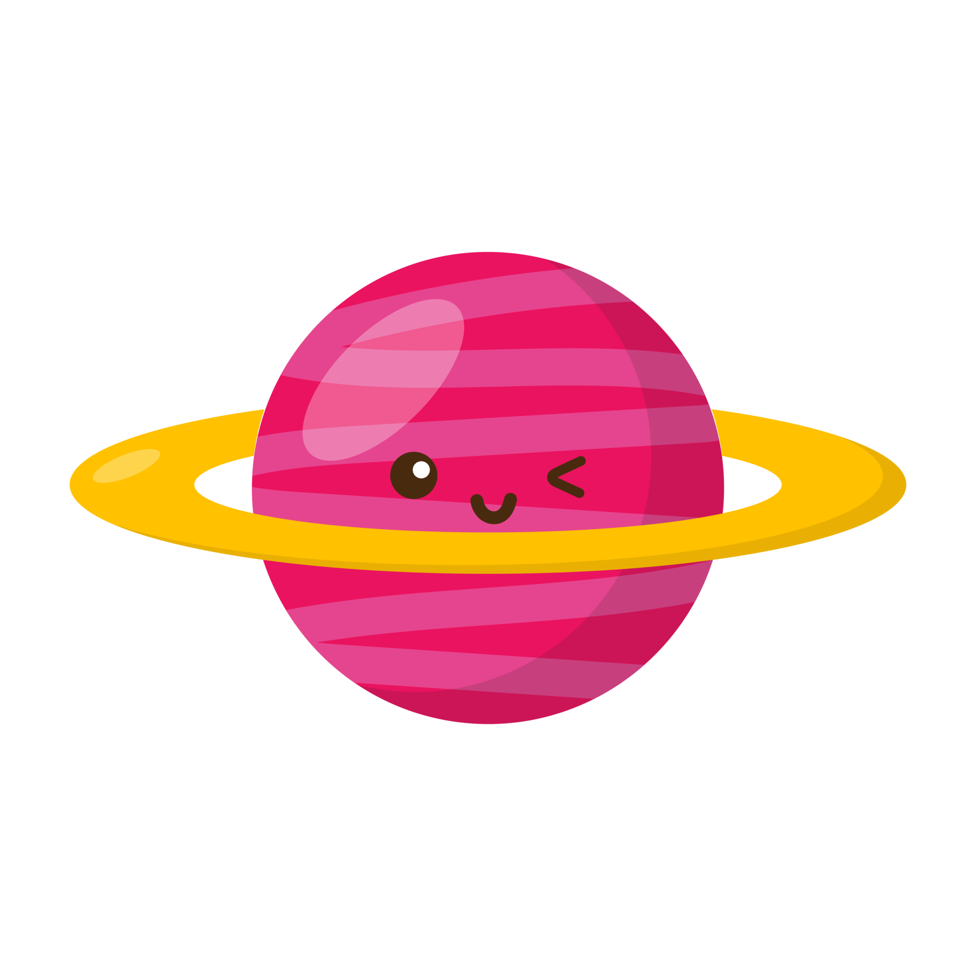 Kawaii Planets Saturn