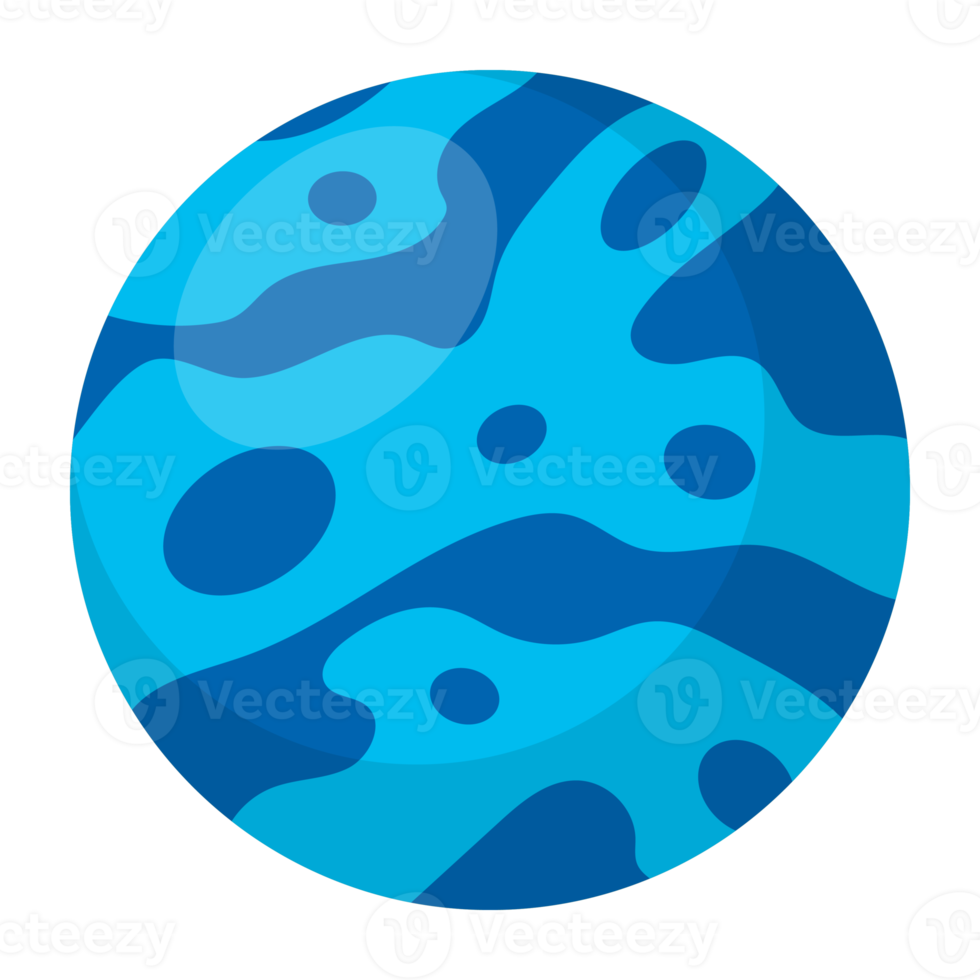 Cartoon Neptune Icon 18887916 Png
