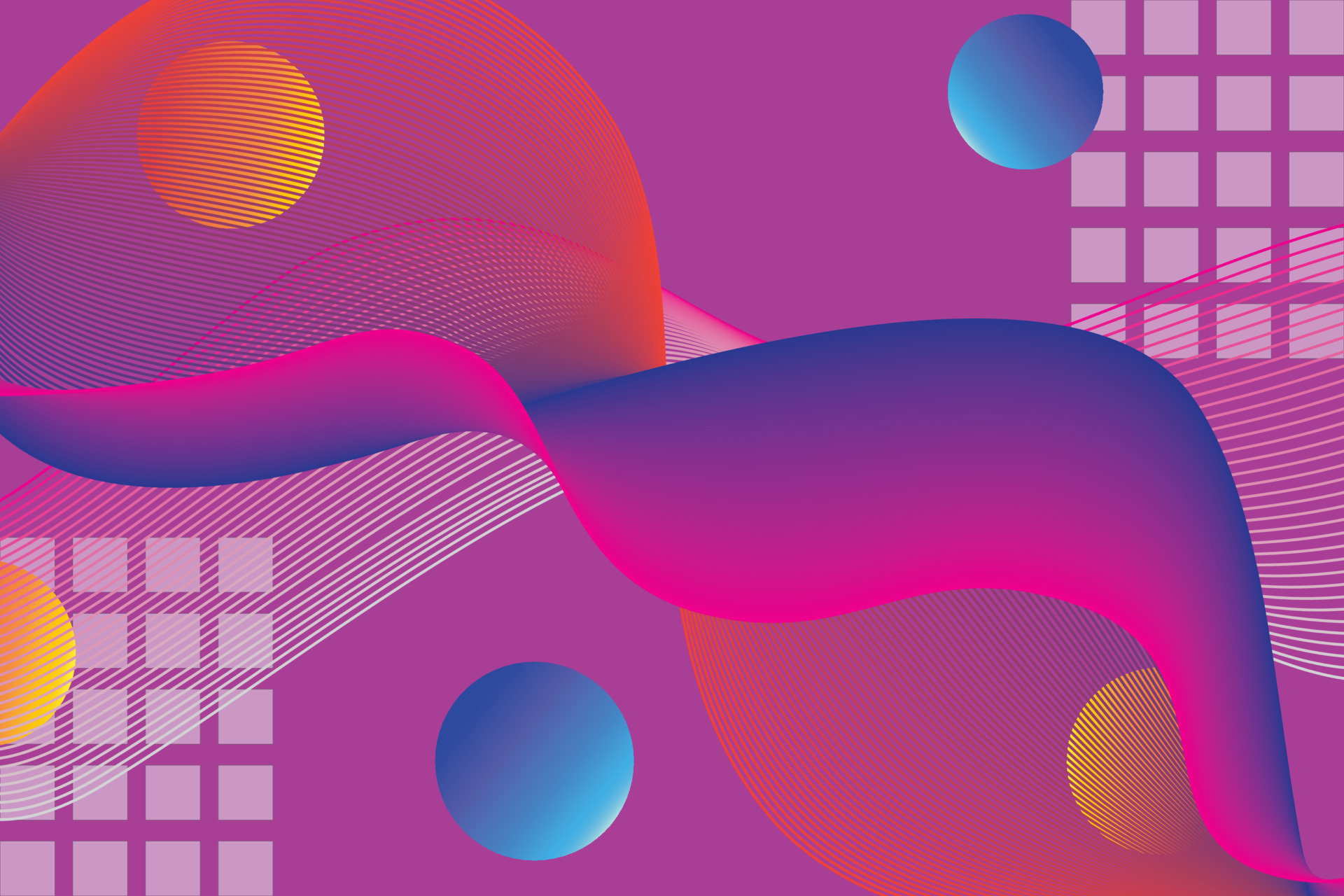 beautiful purple gradient wave background. abstract fluid background ...