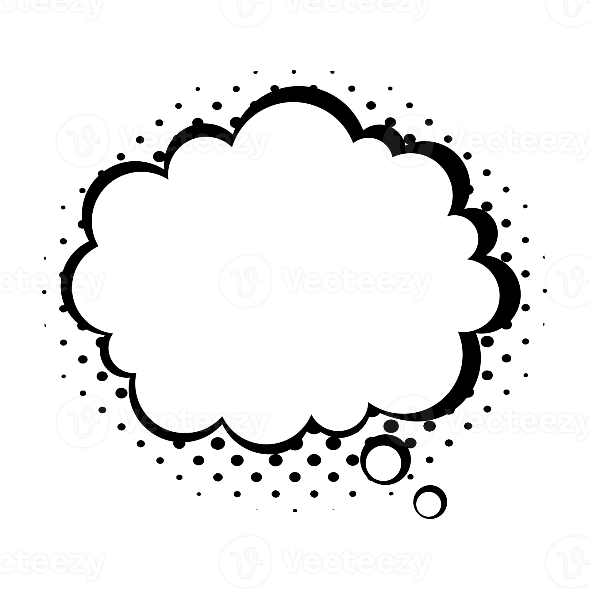 comic Speech Bubble. 18888904 PNG