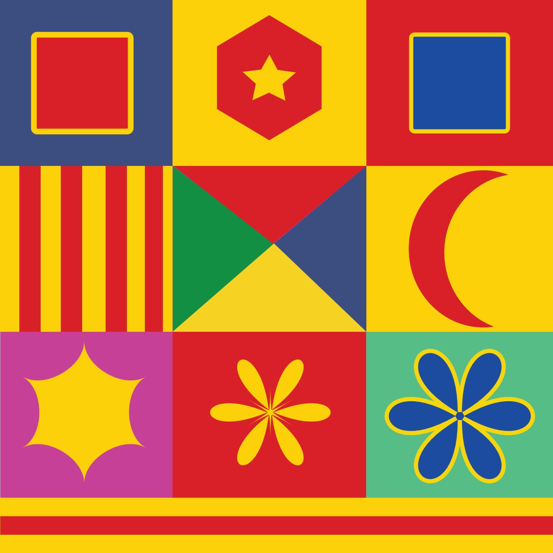 Geometric Seamless Pattern Free Vector 18889570 Vector Art at Vecteezy