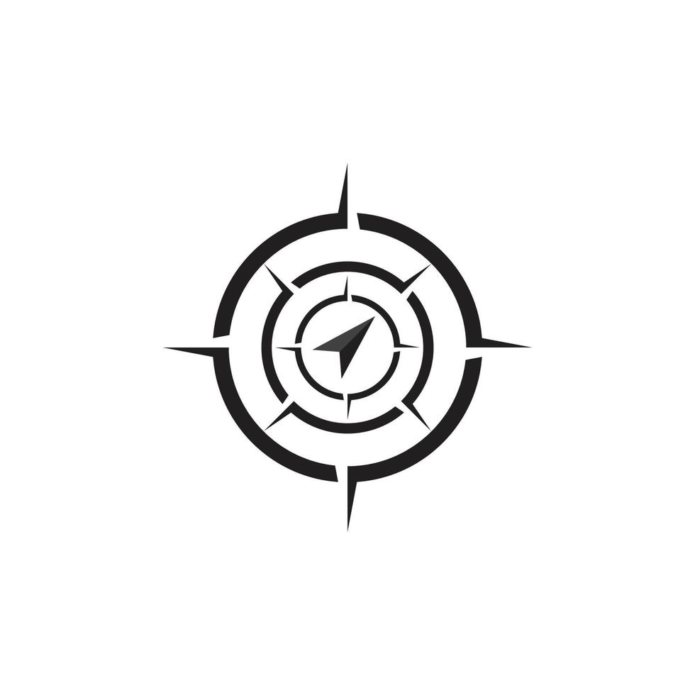Compass Logo Template 18890140 Vector Art At Vecteezy
