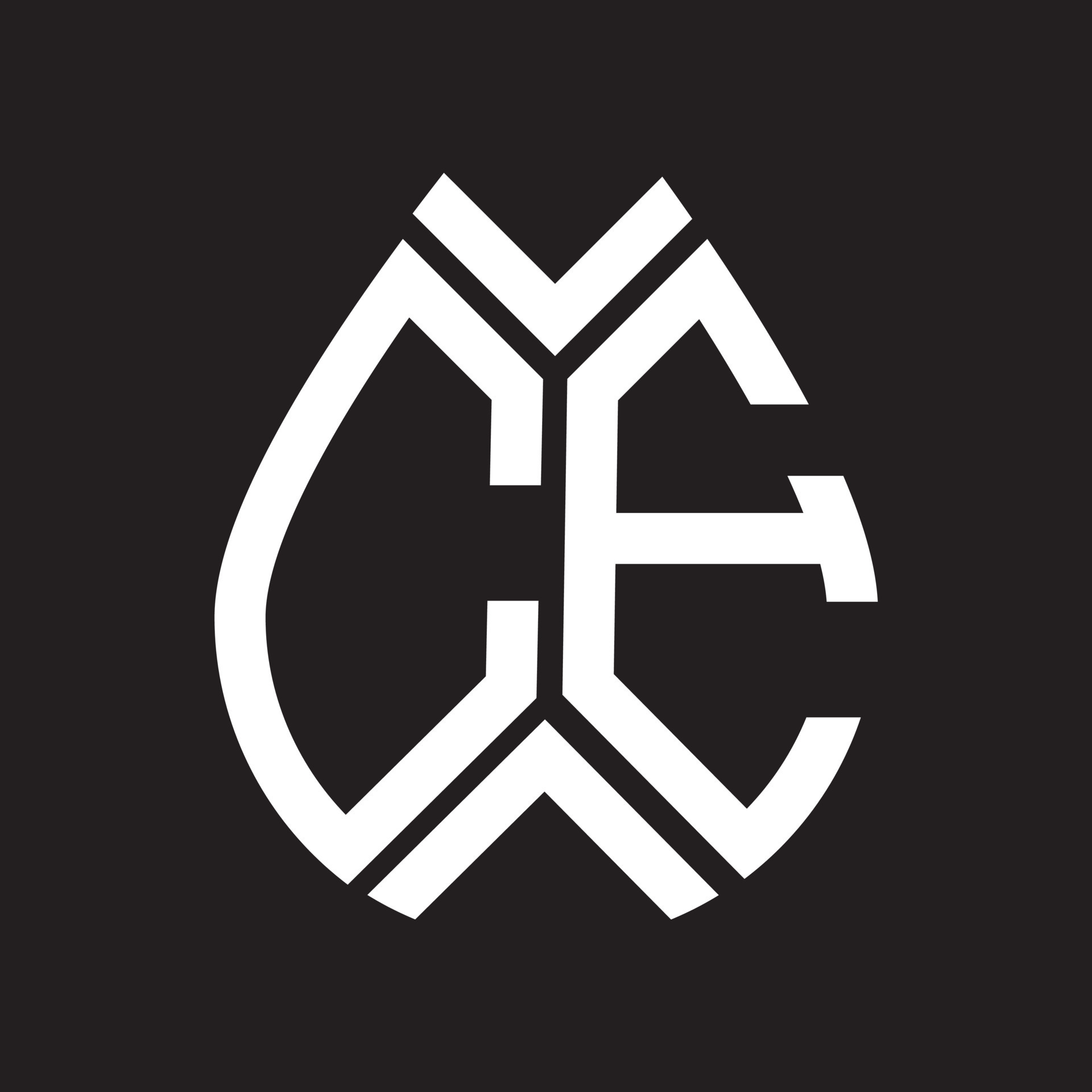 ce letter logo design.ce creativo inicial ce letter logo design . ce concepto creativo del ...