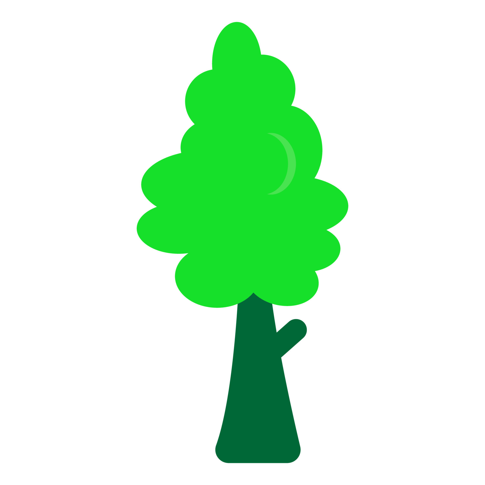 tree icon illustration vector 18891568 Vector Art at Vecteezy