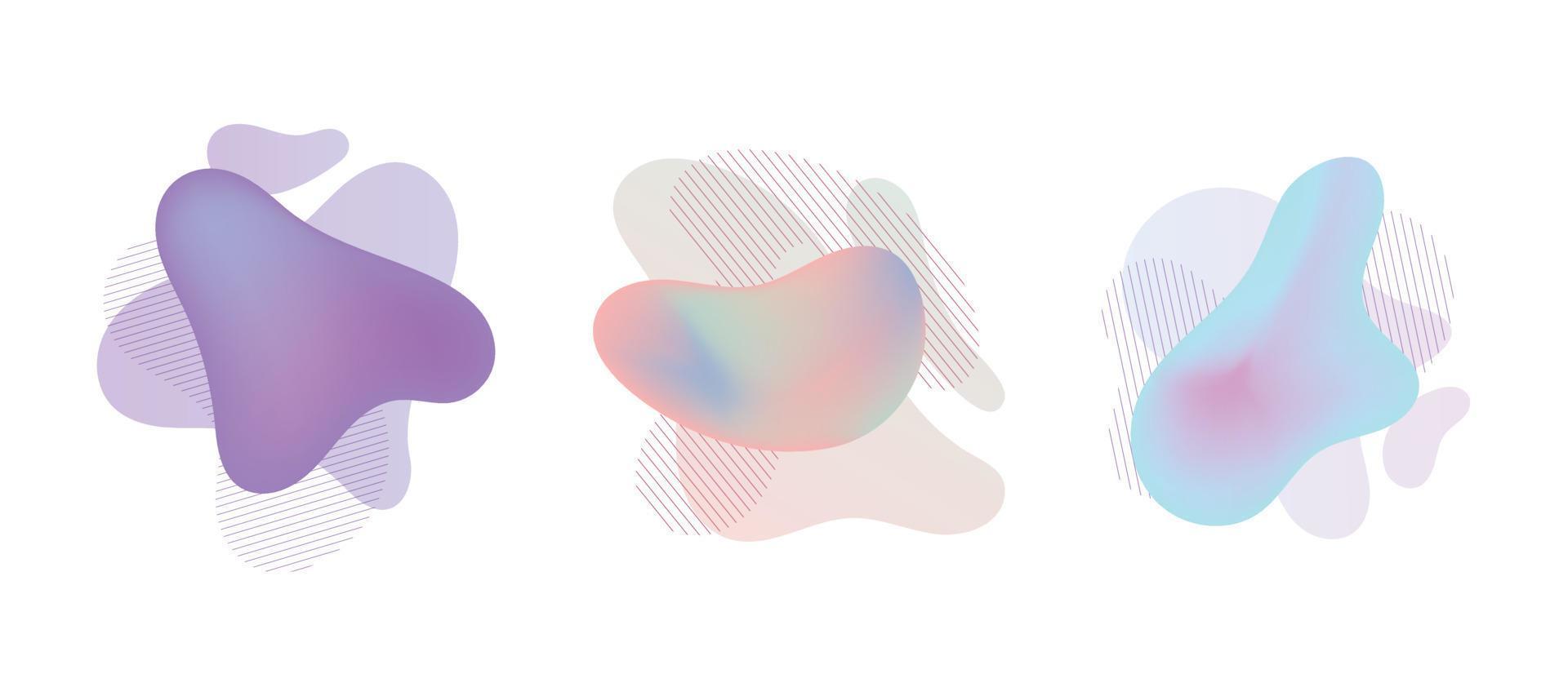 Set of abstract isolated design elements, gradient shapes. 18891617 ... Set of abstract isolated design elements, gradient shapes. 18891617 ...