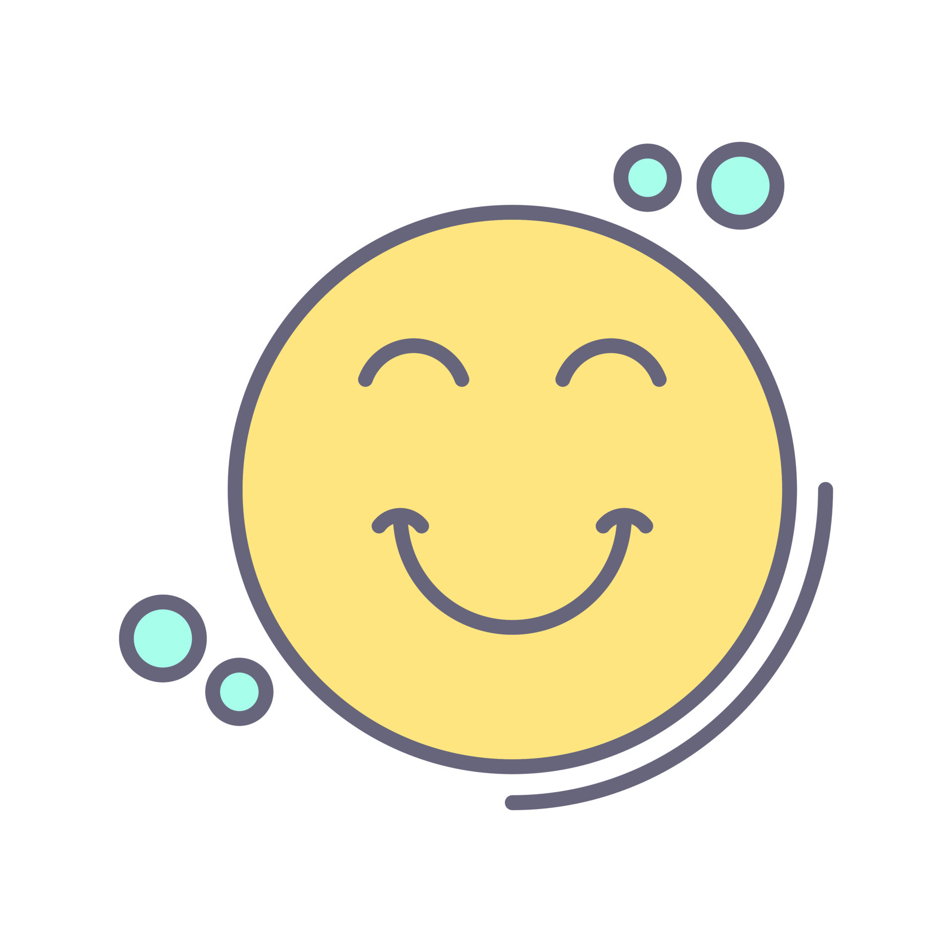 Smile Vector Icon 18893847 Vector Art at Vecteezy