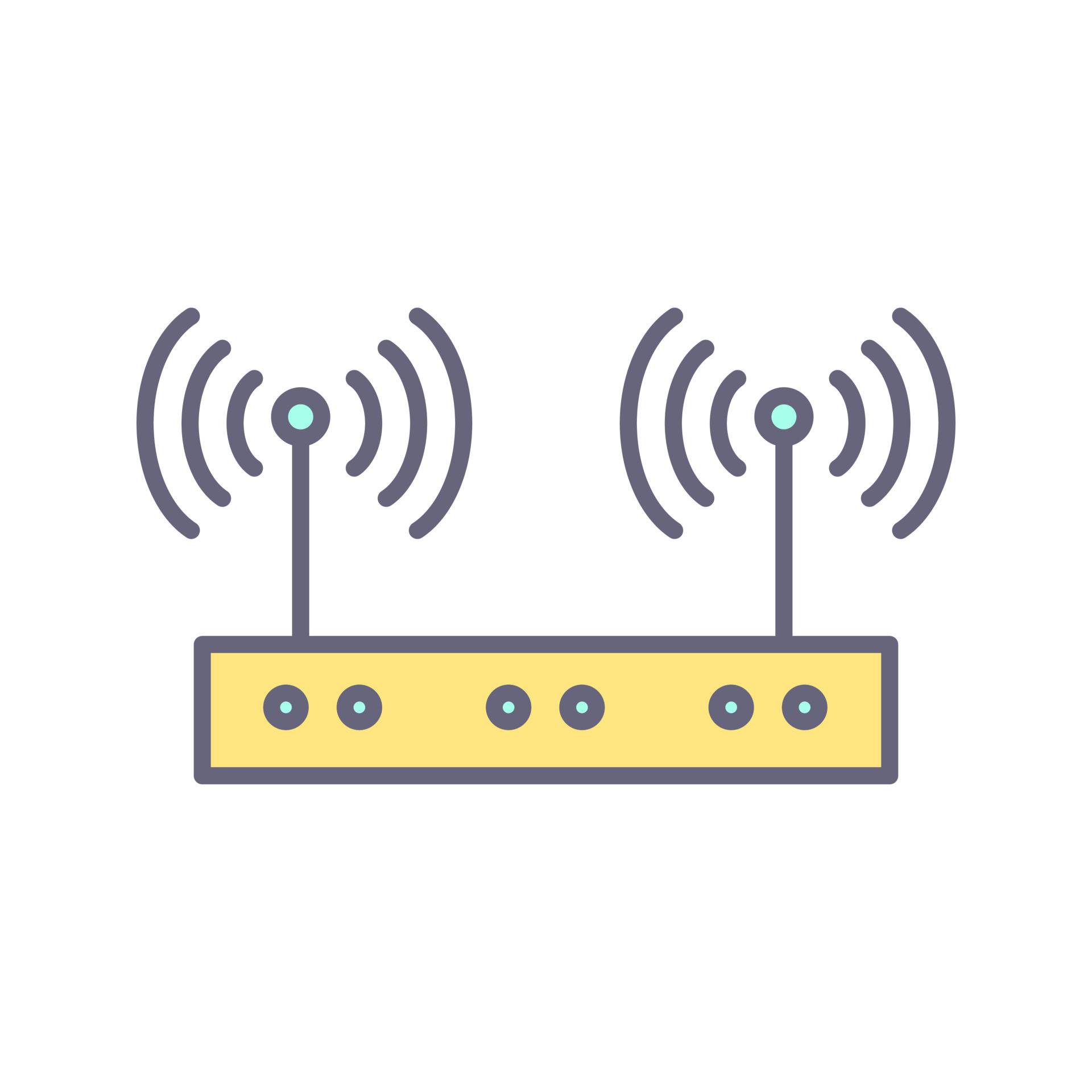 Wireless Vector Icon 18894532 Vector Art At Vecteezy