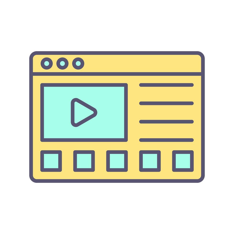 icono de vector de tutoriales en línea 18895246 Vector en Vecteezy