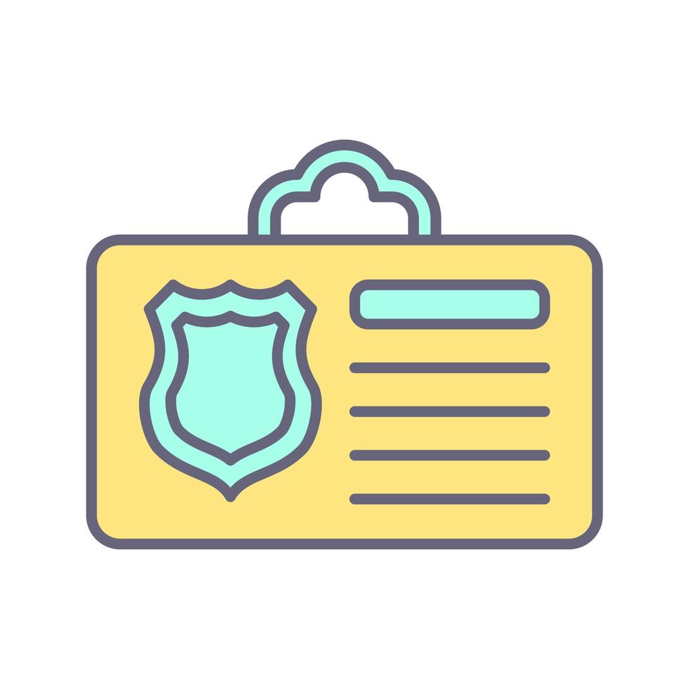 Id Card Vector Icon 18897963 Vector Art at Vecteezy