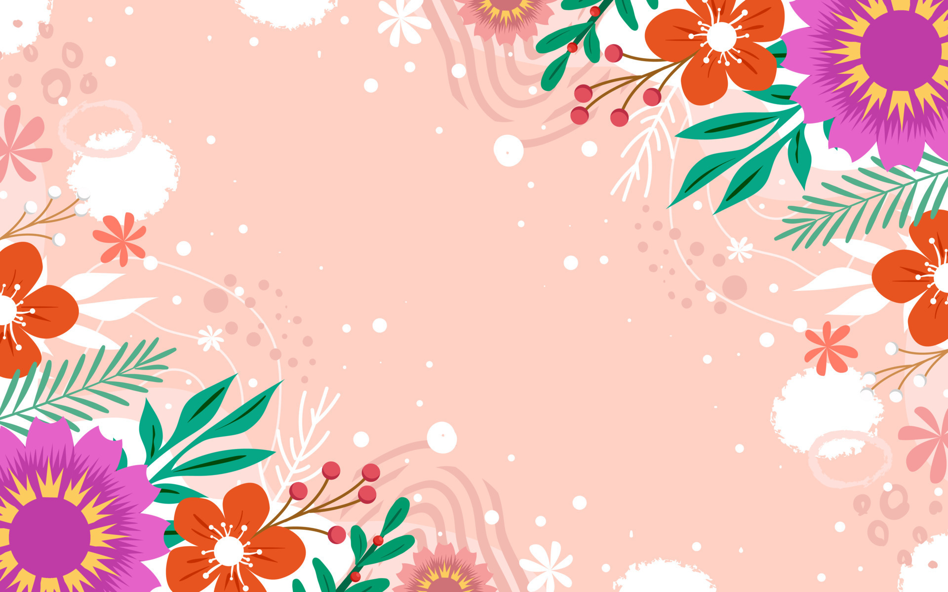 Spring Floral Background 18903683 Vector Art at Vecteezy