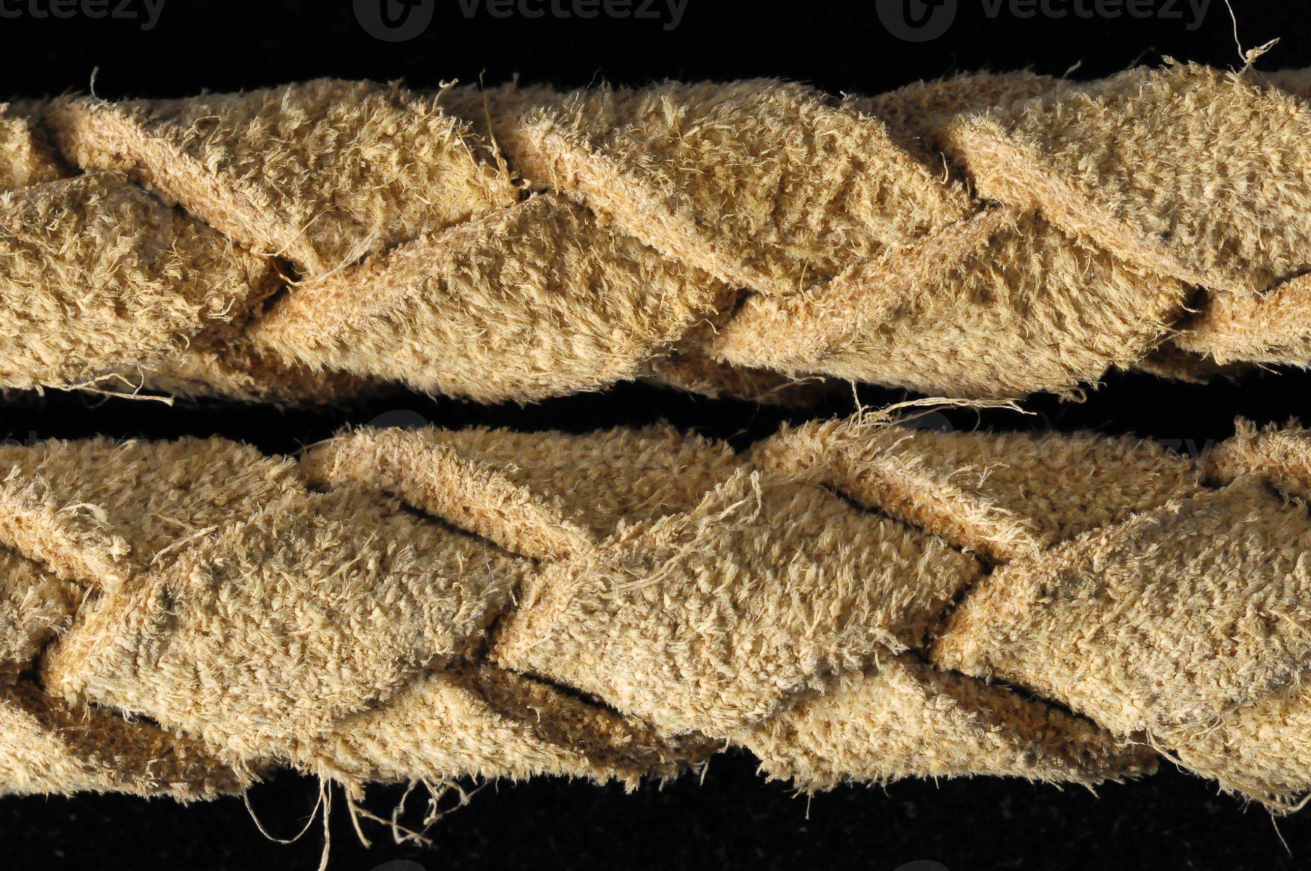 Rope close-up on black background 18904995 Stock Photo at Vecteezy