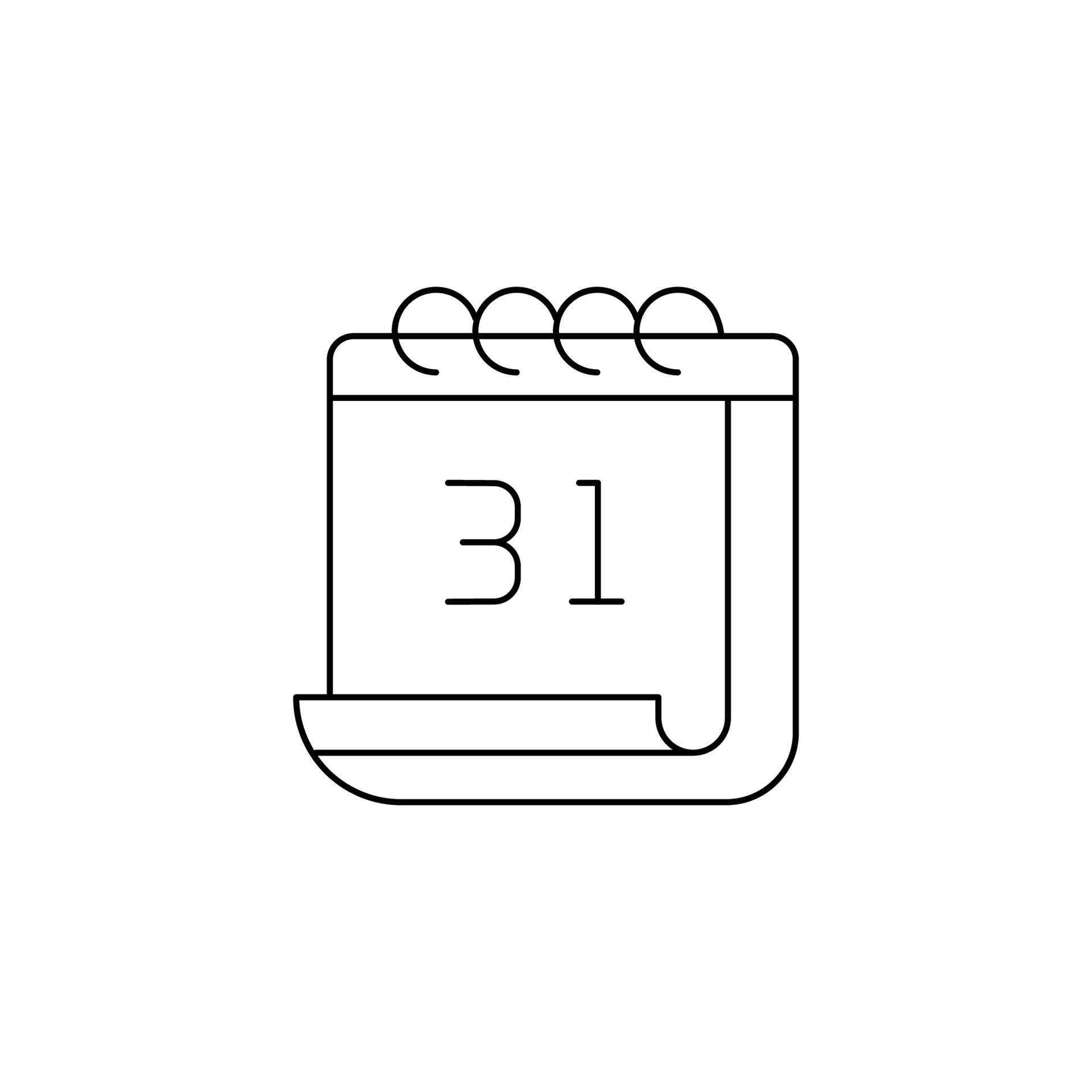 calendar icon. outline icon 18905528 Vector Art at Vecteezy calendar icon. outline icon 18905528 Vector Art at Vecteezy