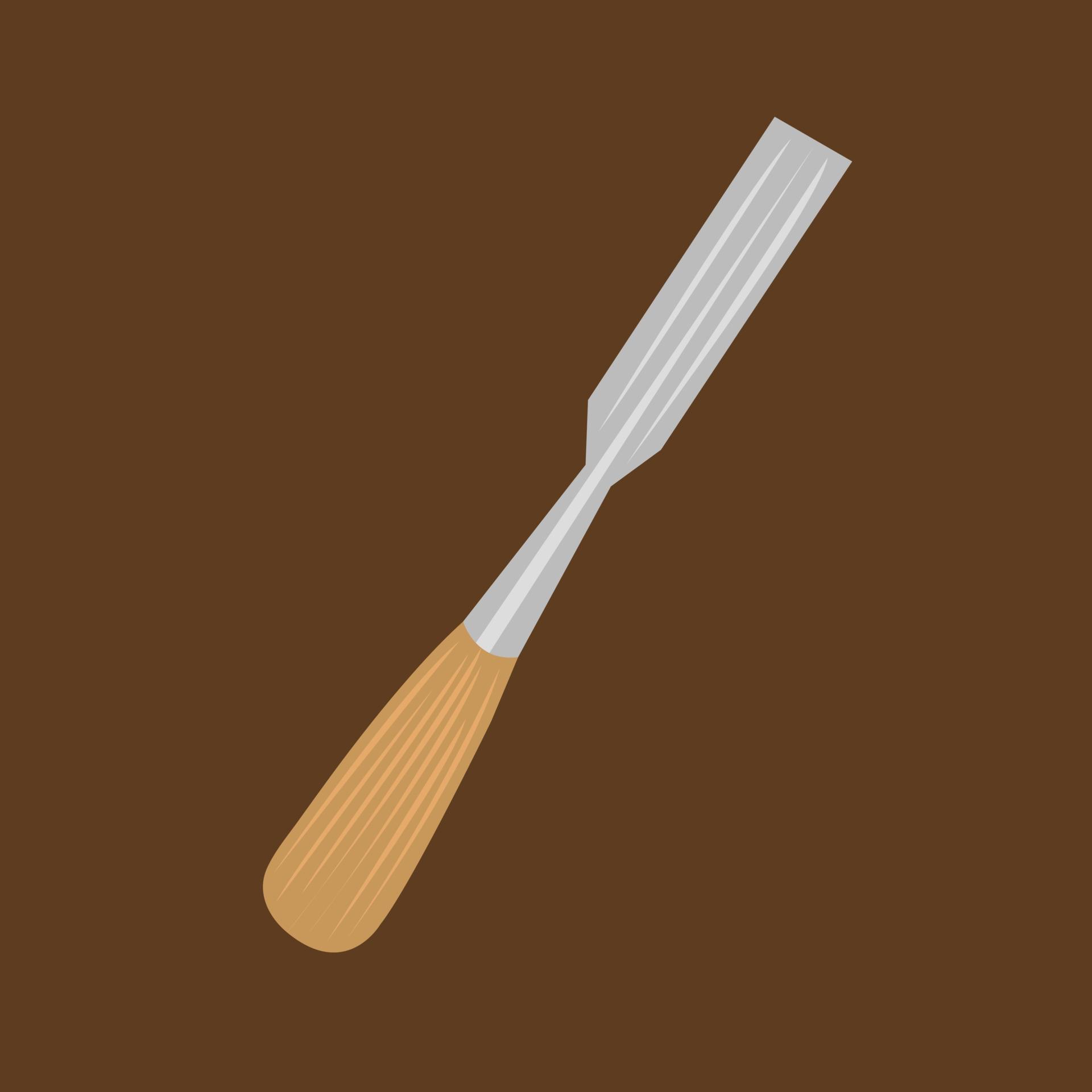 Chisel vector illustration for graphic design and decorative element ...