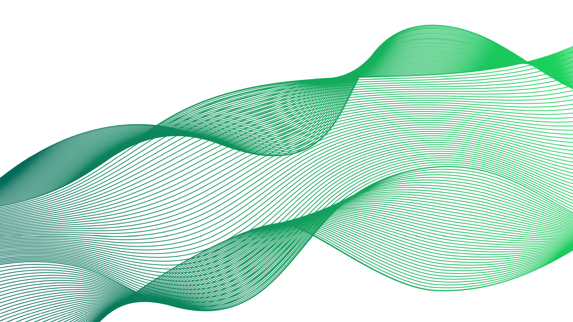 Abstract Backdrop With Colorful Wave Gradient Lines On White Background