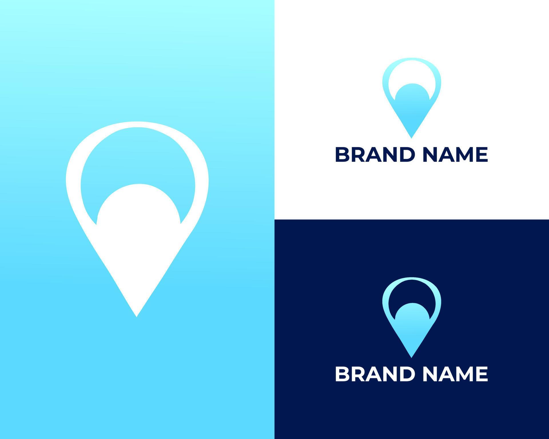 Modern Vector map pointer logo design template 18913875 Vector Art at ...