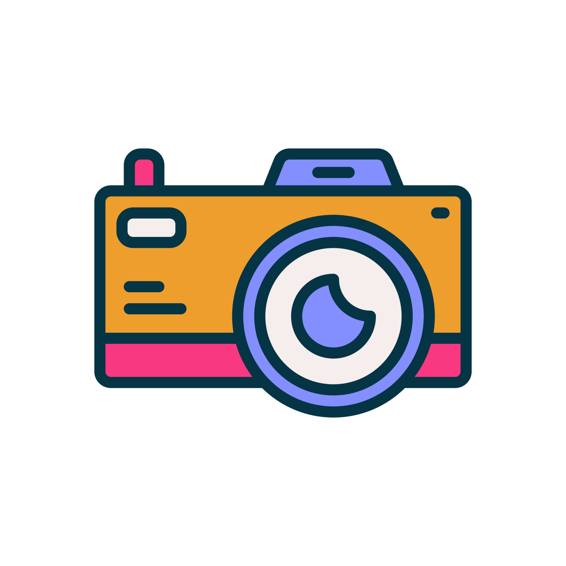 camera icon for your website, mobile, presentation, and logo design ...