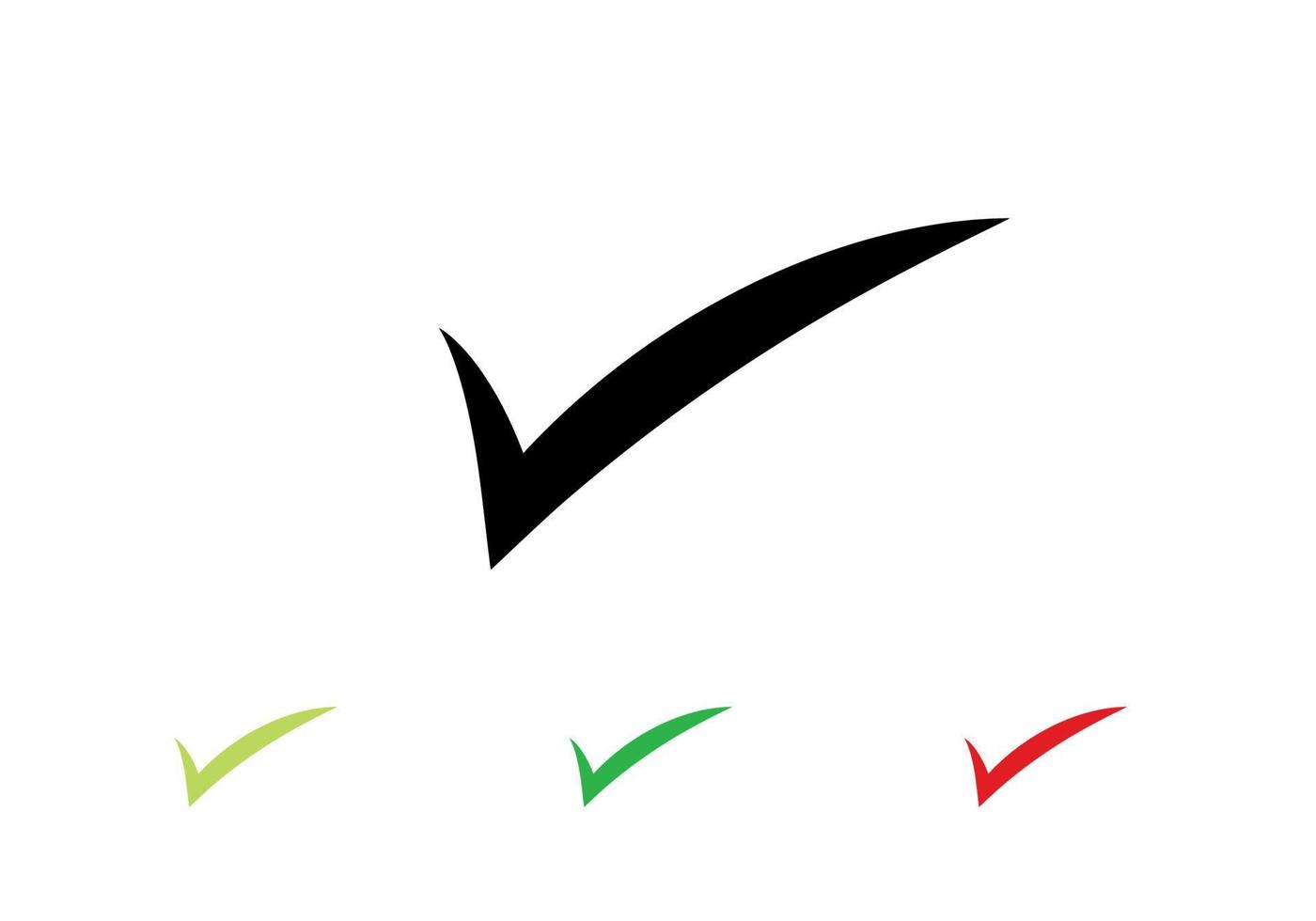 Check mark vector icons. Checklist icon symbol isolated on white ... Check mark vector icons. Checklist icon symbol isolated on white ...