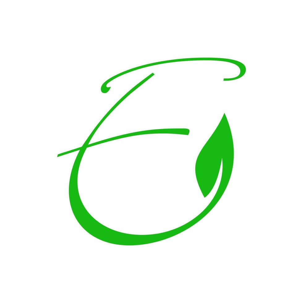 Initial E Leaf Logo 18917114 Vector Art at Vecteezy